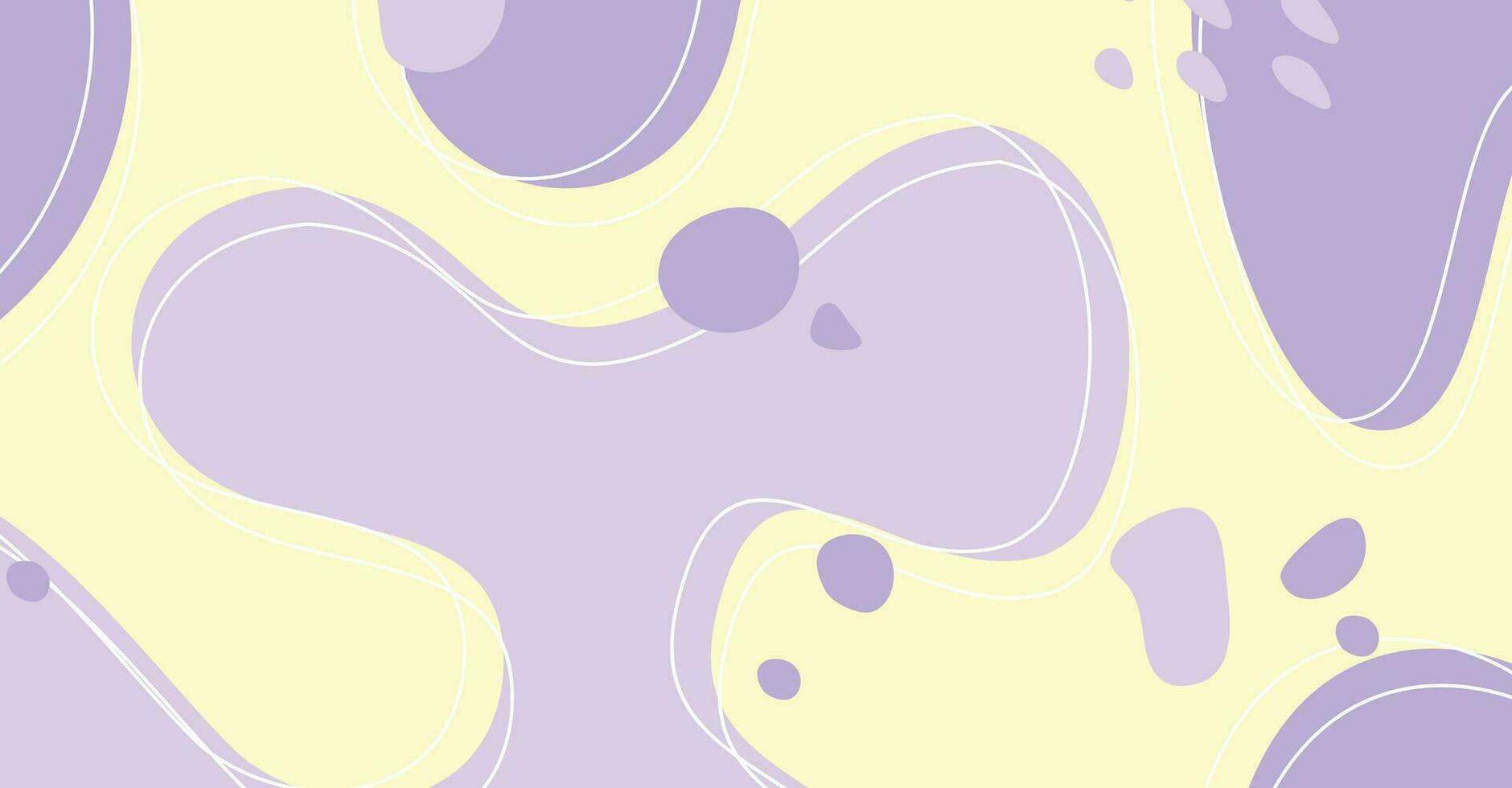 Abstract background various shapes and doodle objects pastel color ...