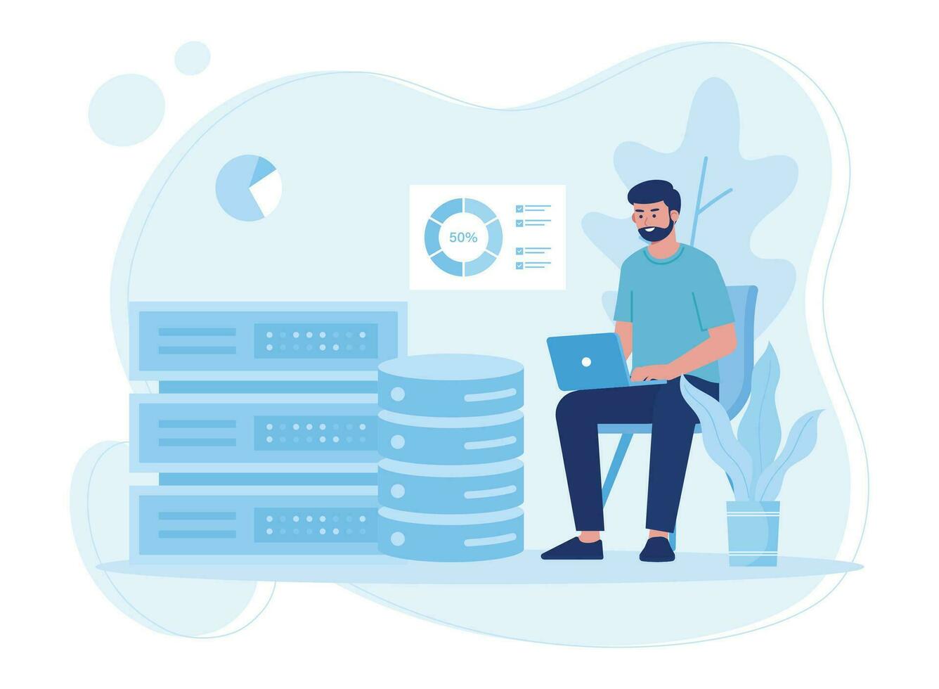 hosting technology server maintenance services, database storage ...