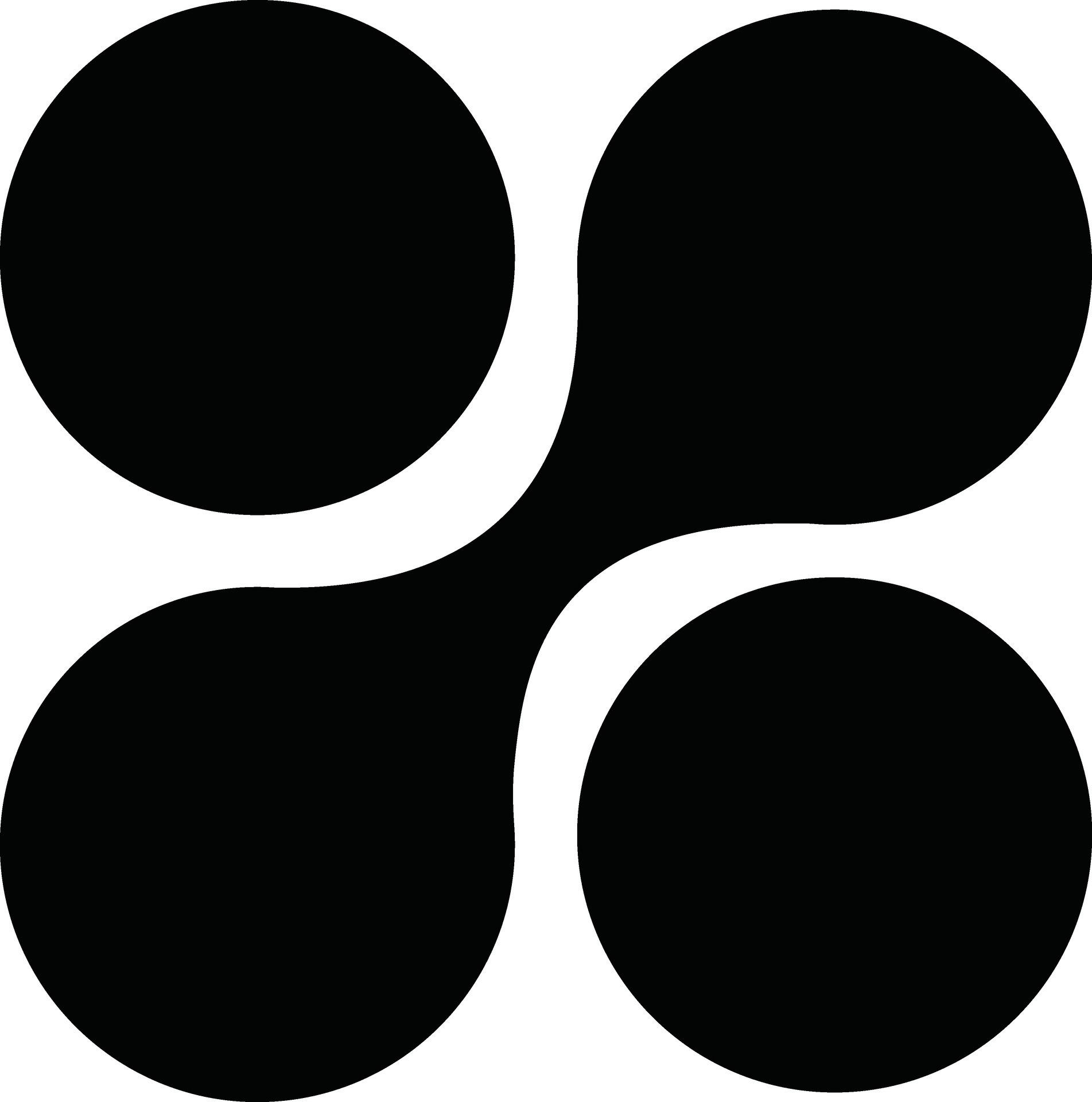 Metaball Connected Dots Circles Pattern Texture Element Flat Icon Black Abstract Point