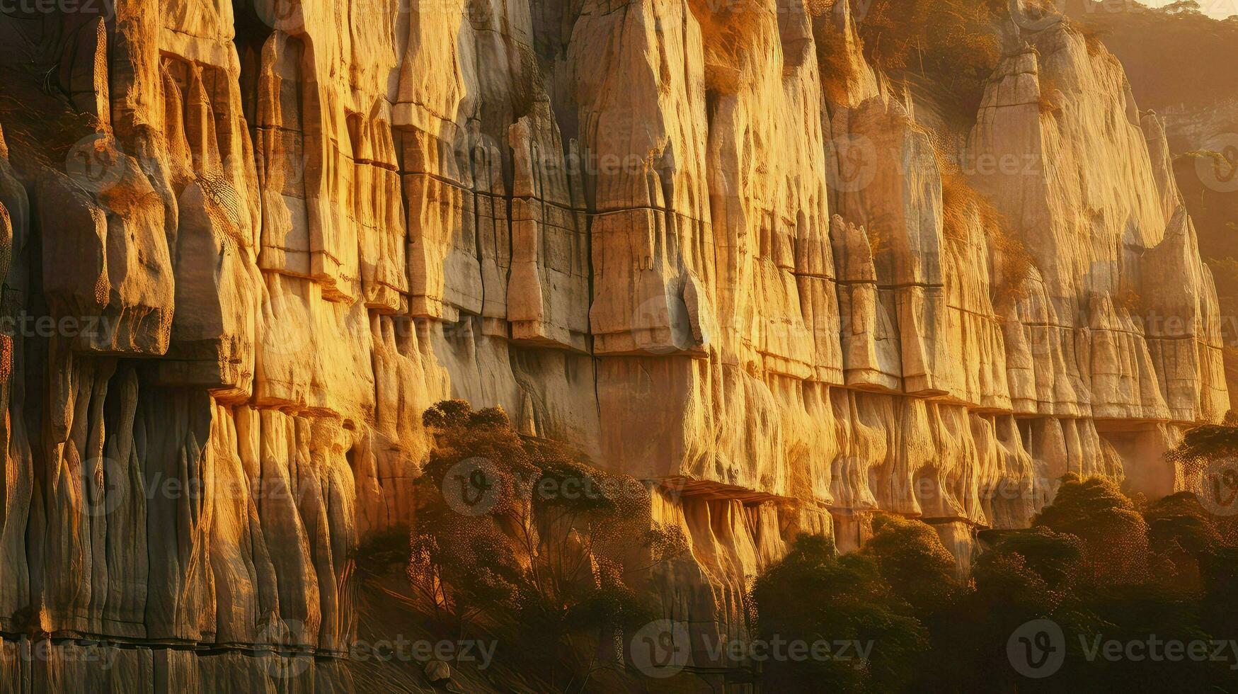 AI generated rock limestone cliffs landscape 35497126 Stock Photo at ...