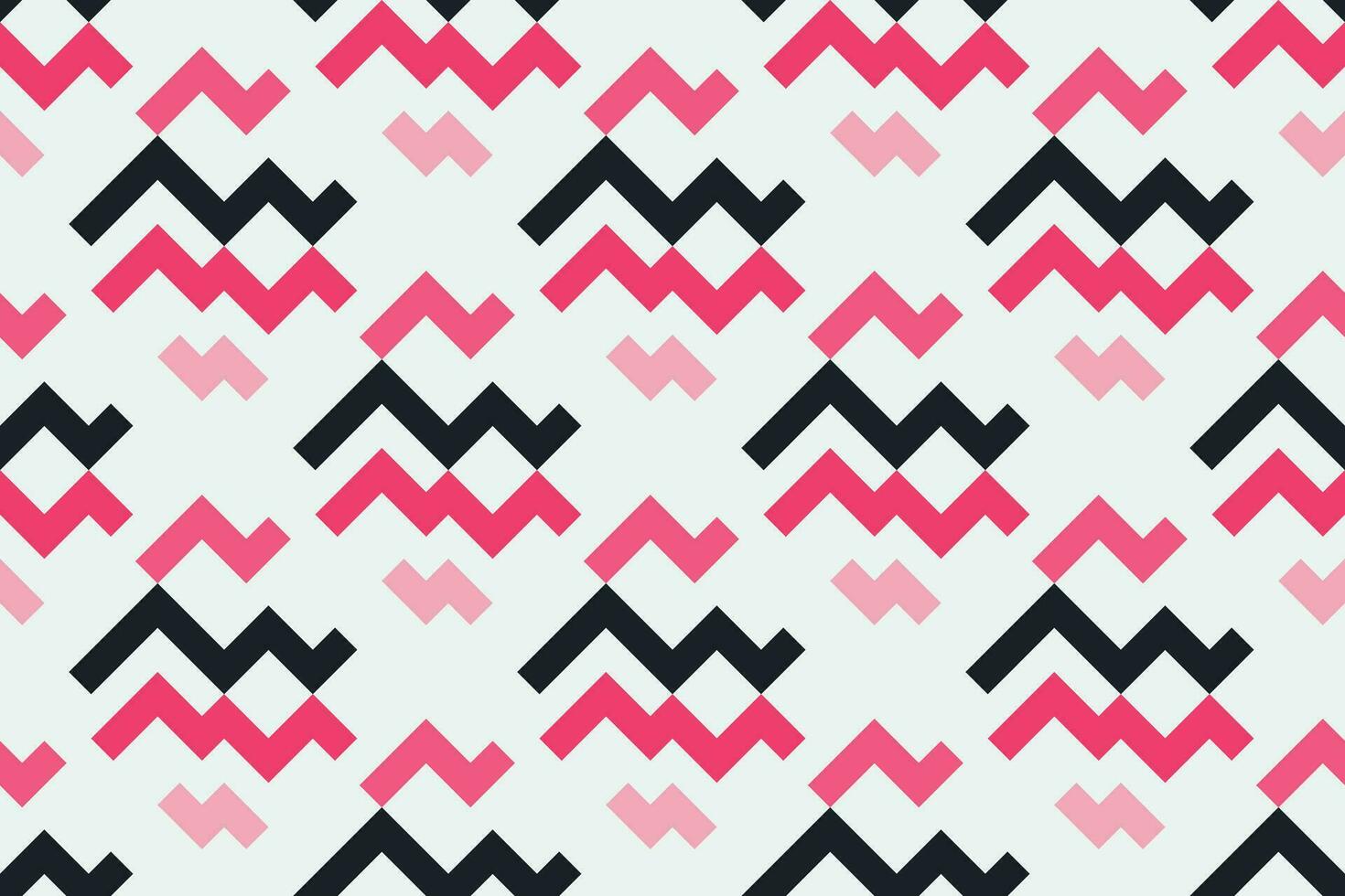 Retro black and pink geometric pattern background, vector abstract square lines art. Trendy ...