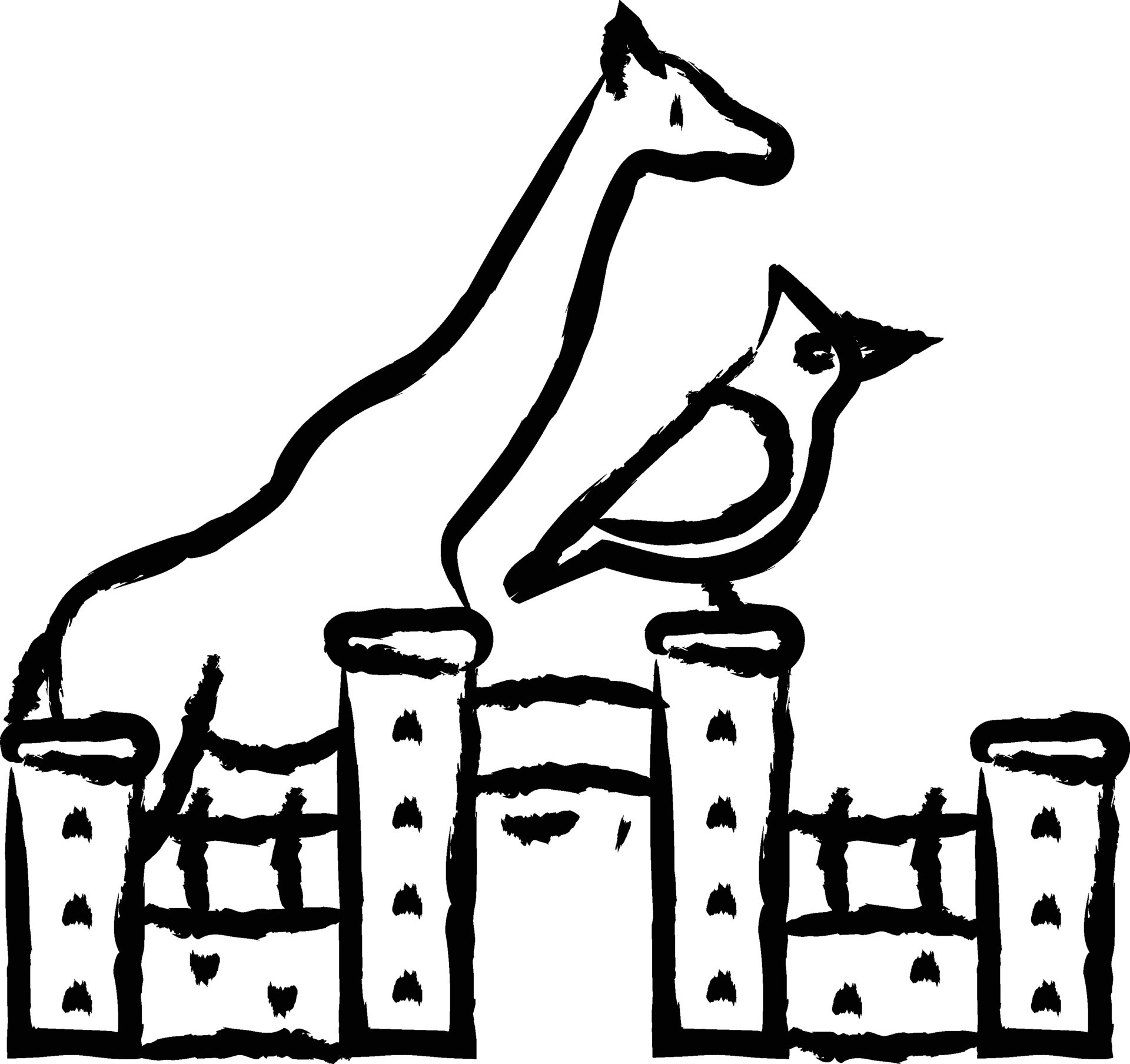 Zoo hand drawn vector illustration 35499885 Vector Art at Vecteezy