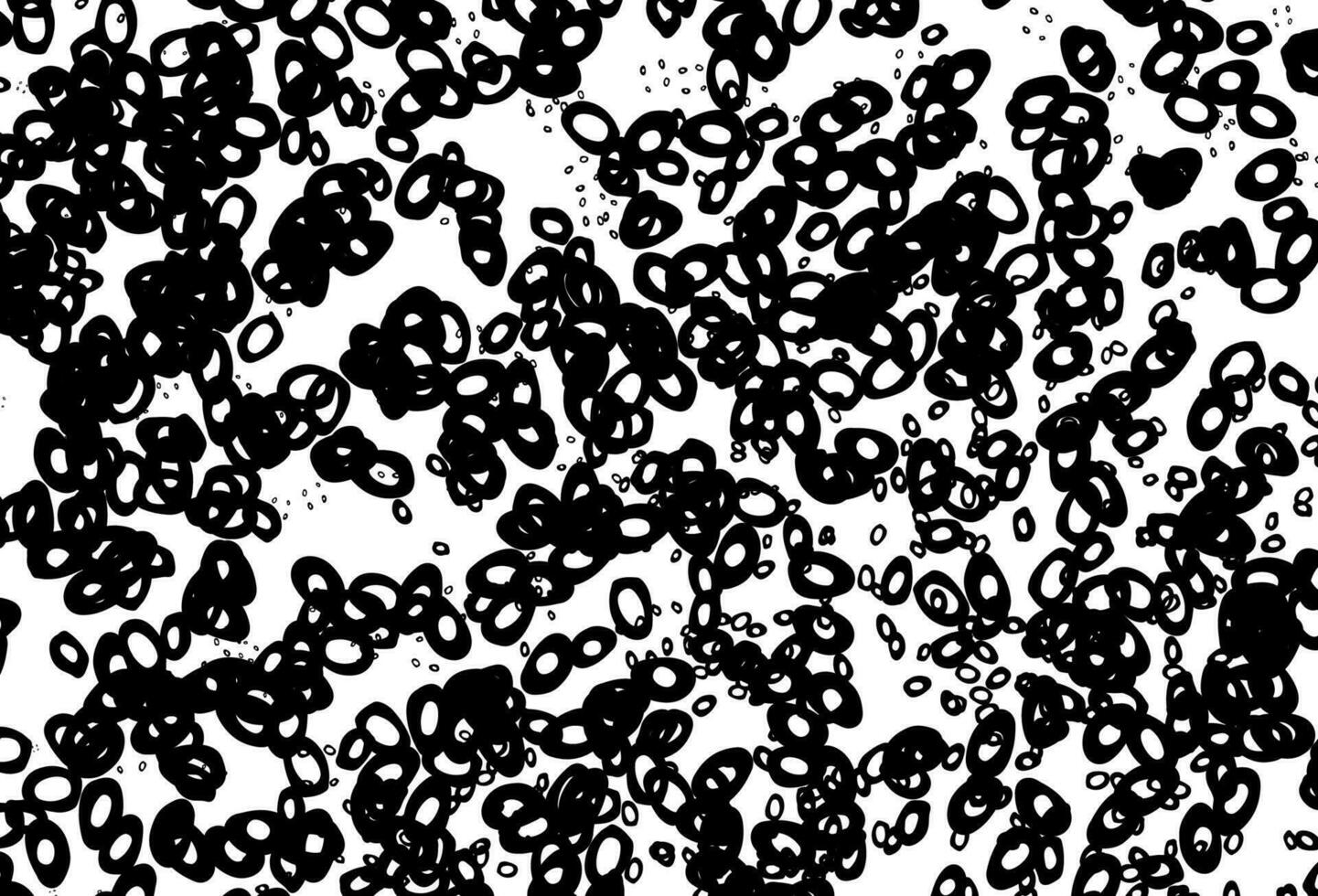 Black and white vector layout with circle shapes. 35507848 Vector Art ...