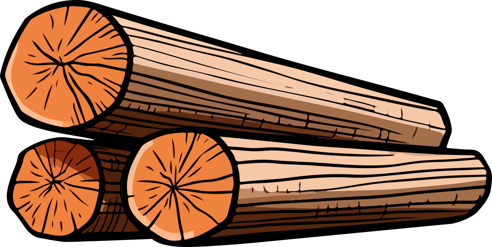 AI generated Lumber clipart design illustration 35511963 PNG
