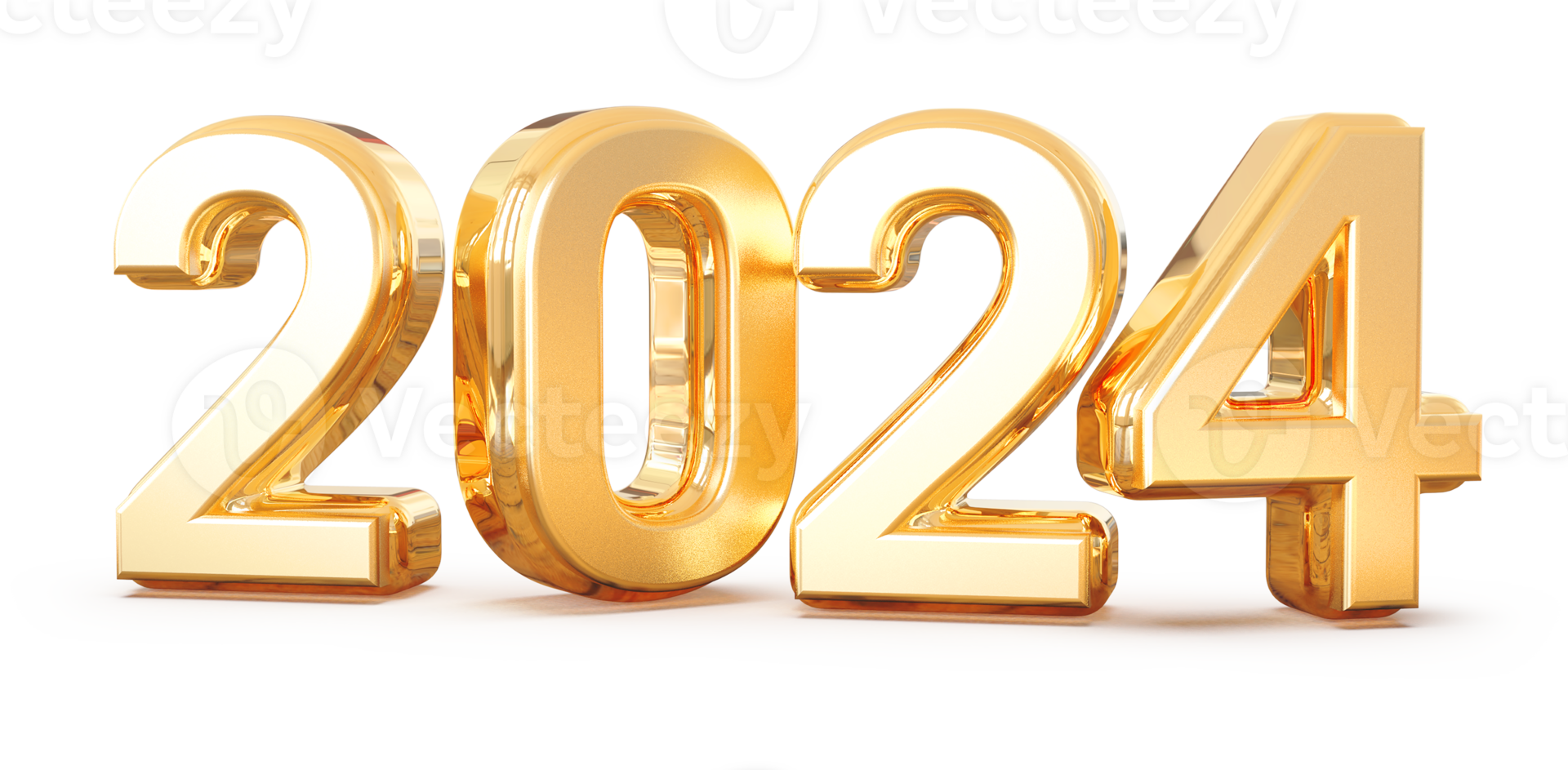 2024 New Year - 3D Gold Number 35513059 PNG 2024 New Year - 3D Gold Number 35513059 PNG