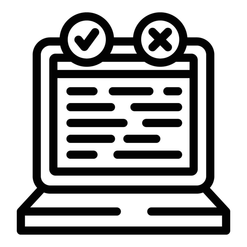 Beta Version Evaluation Icon Outline Vector Release Live Platform 35533823 Vector Art At Vecteezy