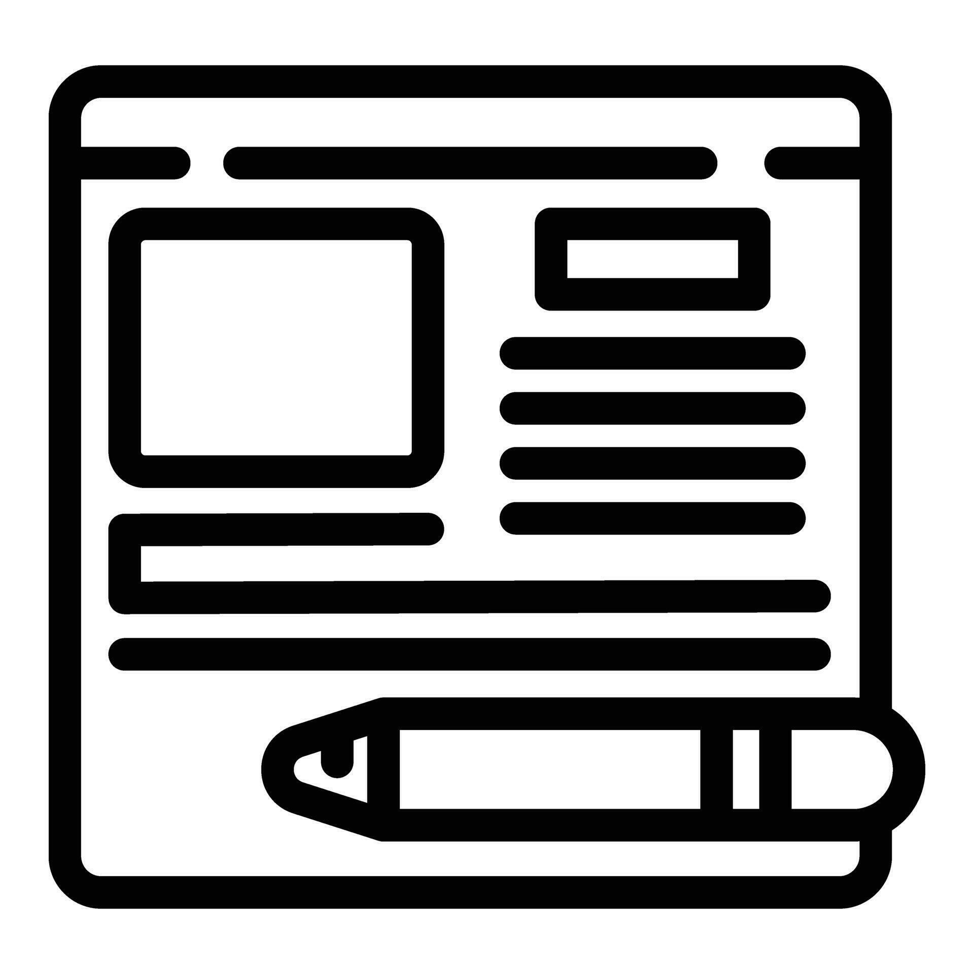Program implementation script icon outline vector. Programming language ...