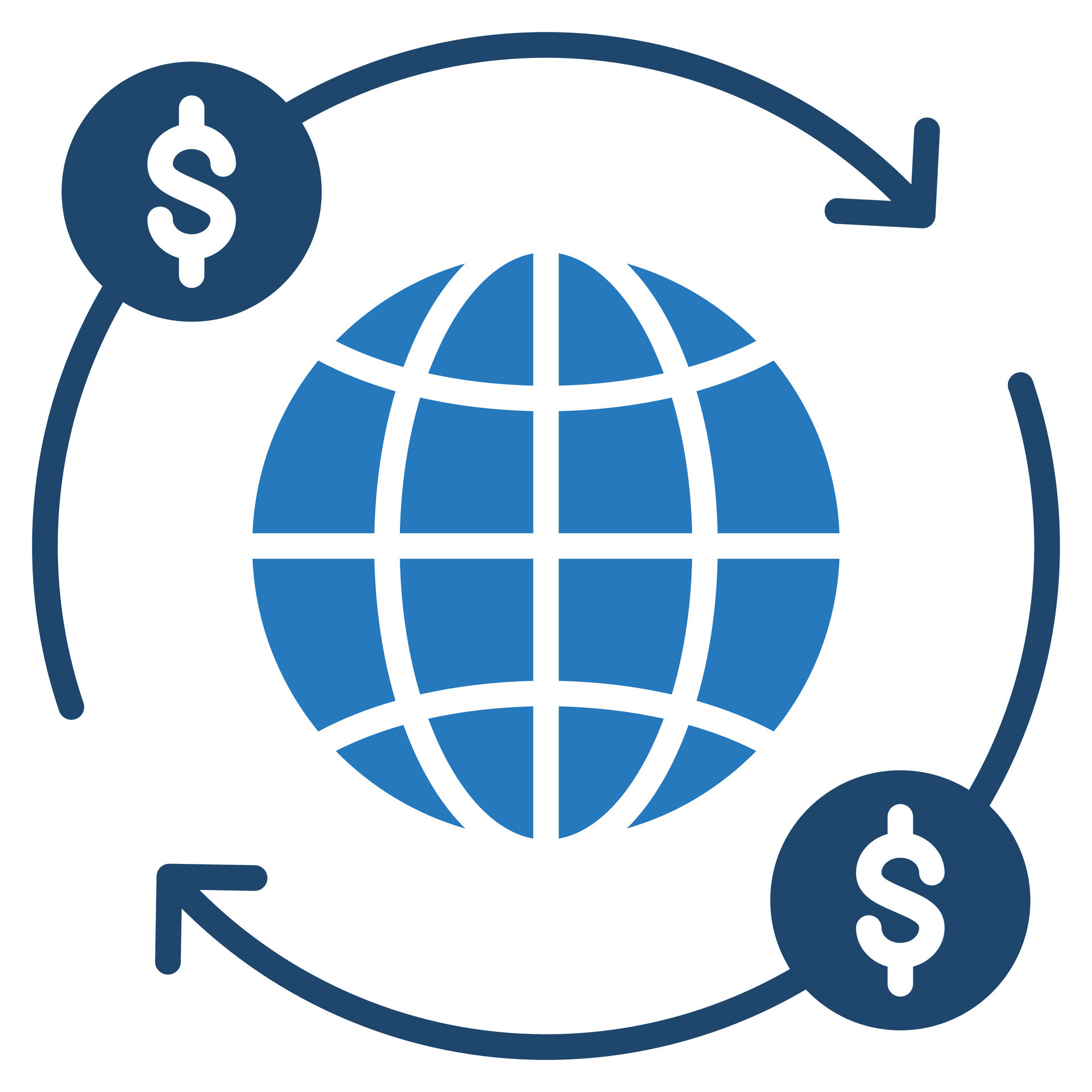 Global Cost Optimization Icon Line Vector Illustration 35535825 Vector