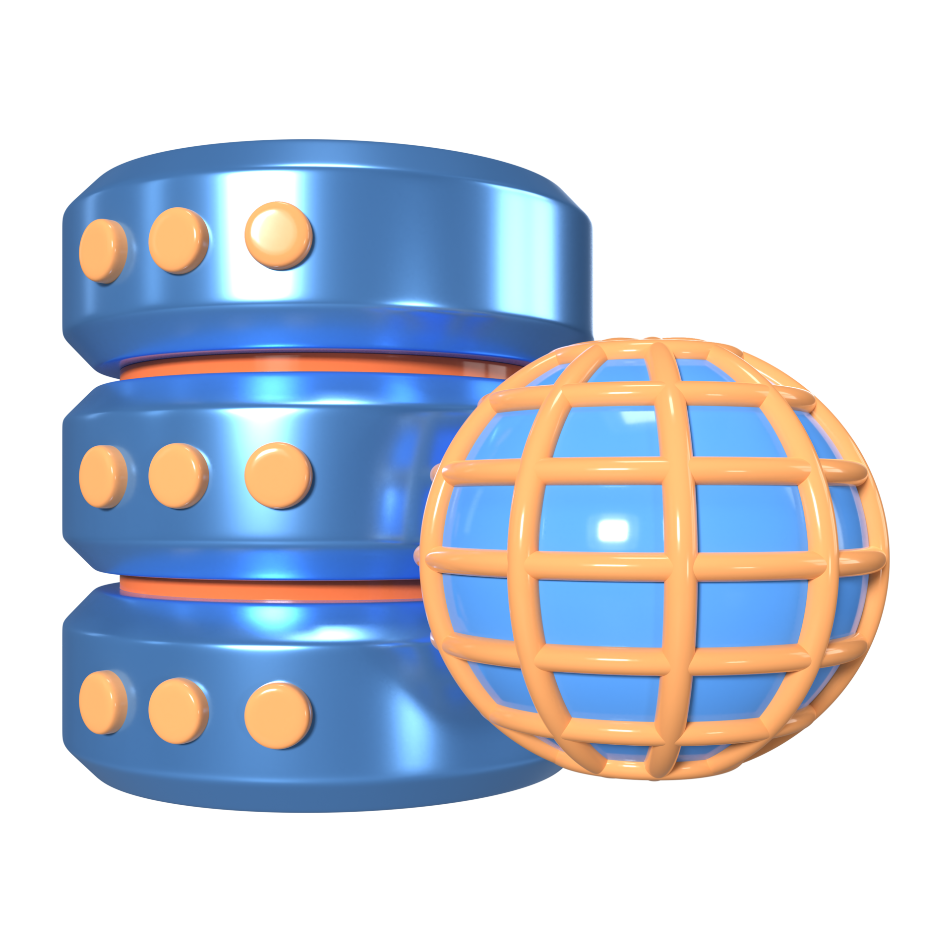 Database 3d Illustration Icon 35535940 Png