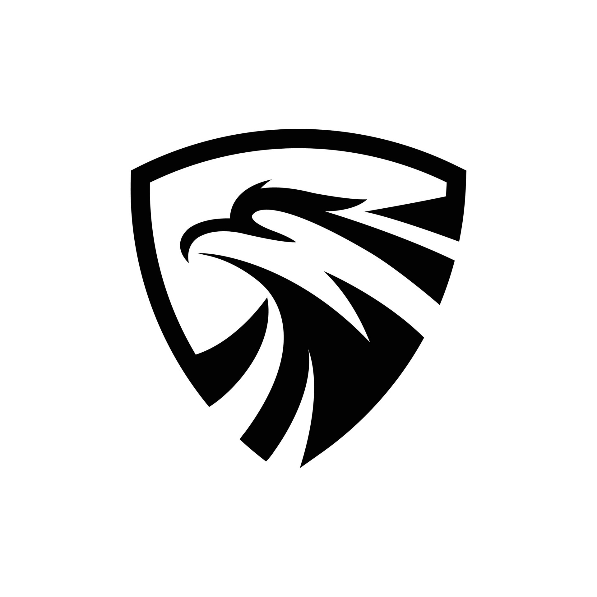 Shield Eagle Logo Design Template - Vector Illustration. 35537506 Vector Art at Vecteezy