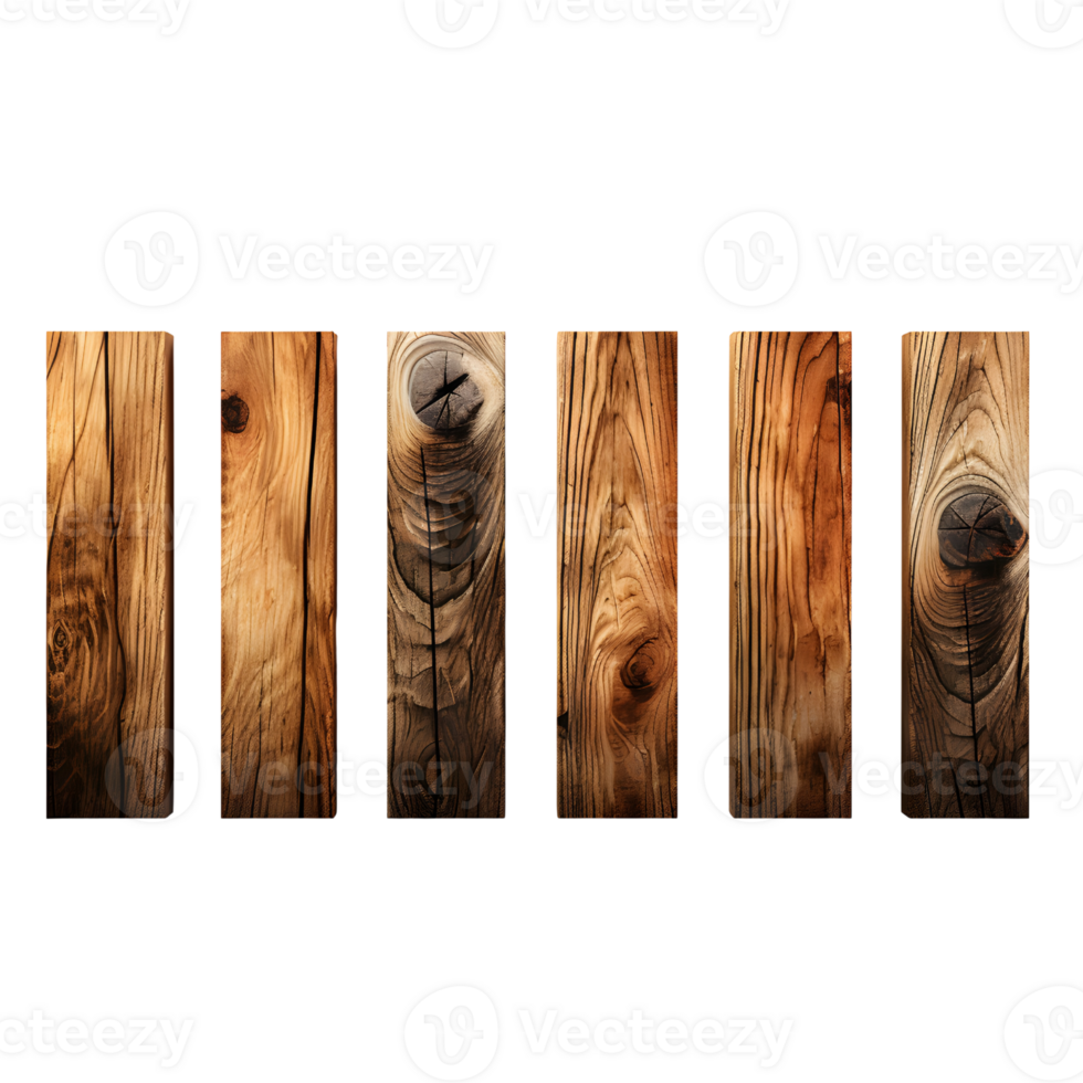ai généré texturé en bois planches dans Naturel ensemble 35542619 PNG