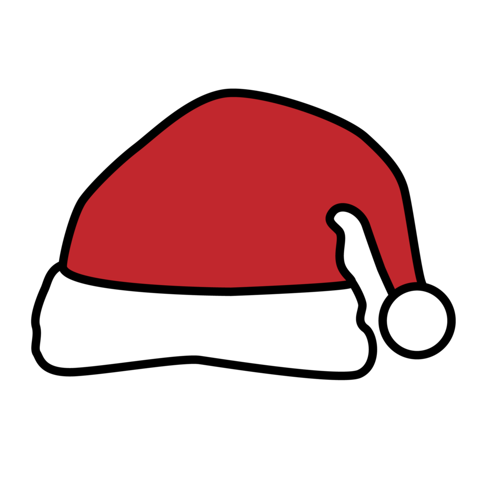 Christmas Santa Hat Clipart 35545103 Png