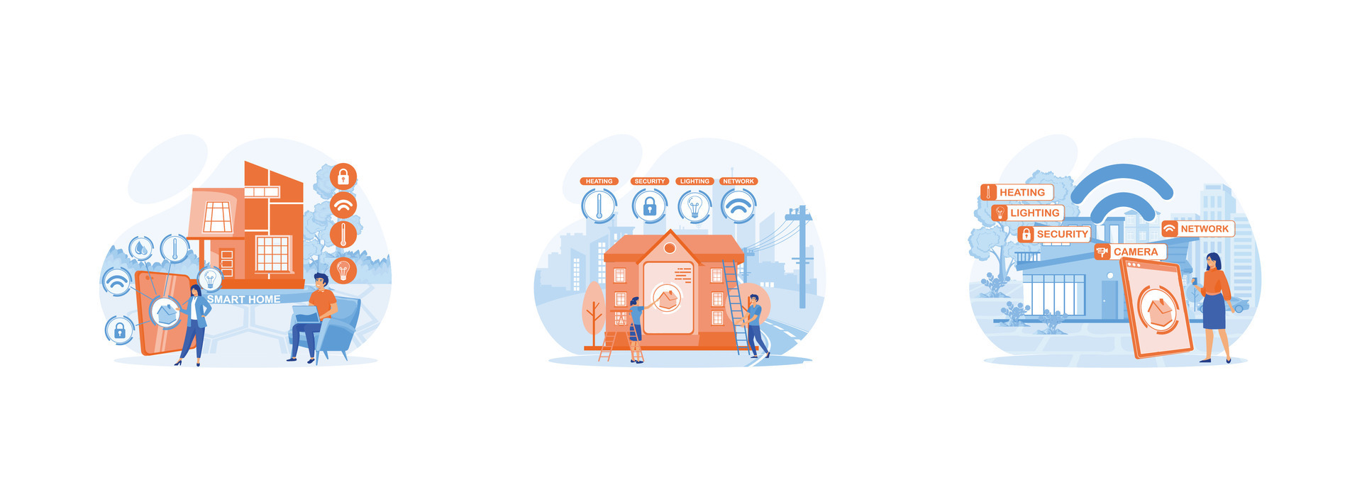 Smart House Devicesinnovative Smart Home Automation System Smart Home Application Smart Home