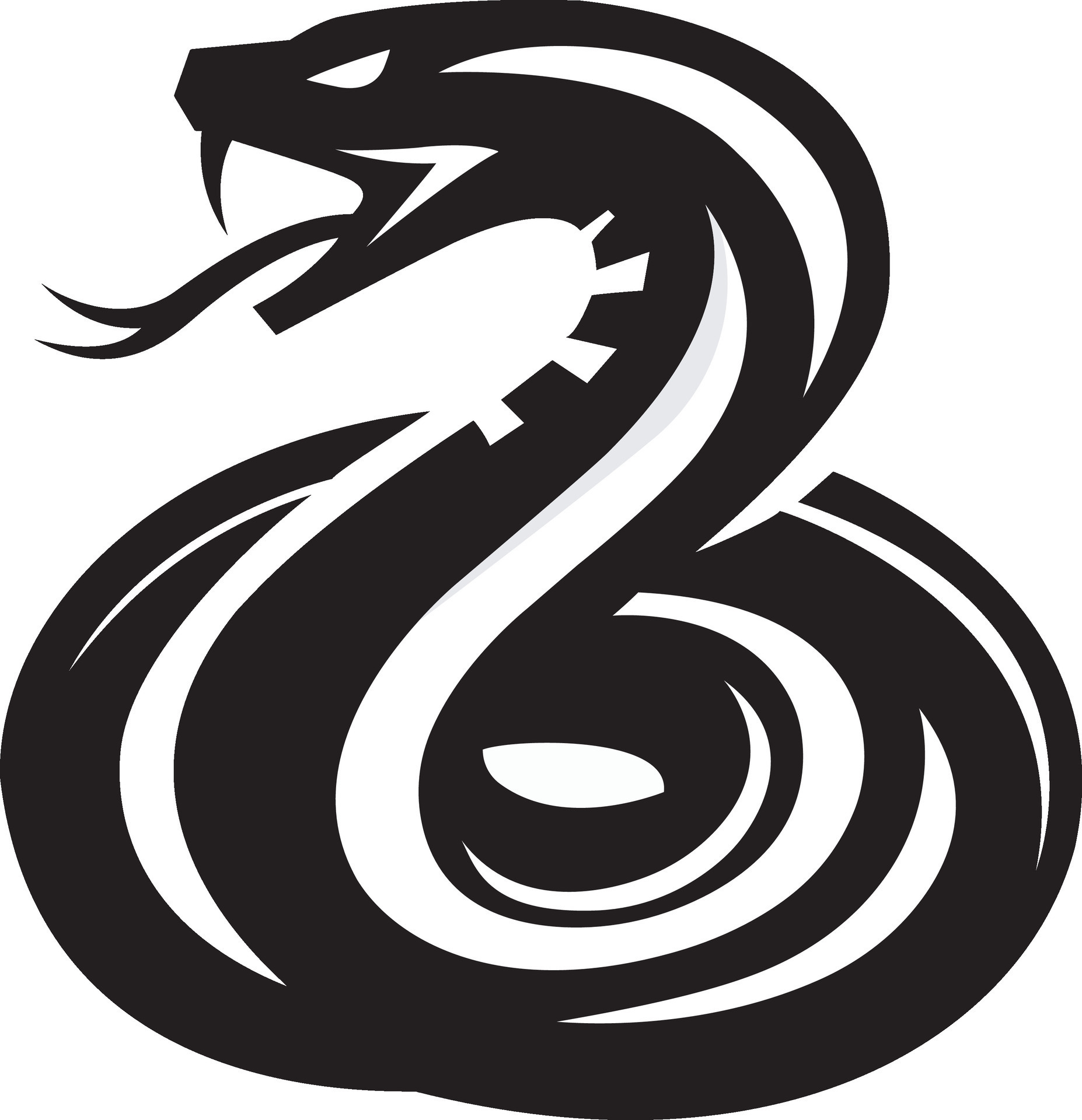 Snake Silhouette Vector 35557090 Vector Art at Vecteezy