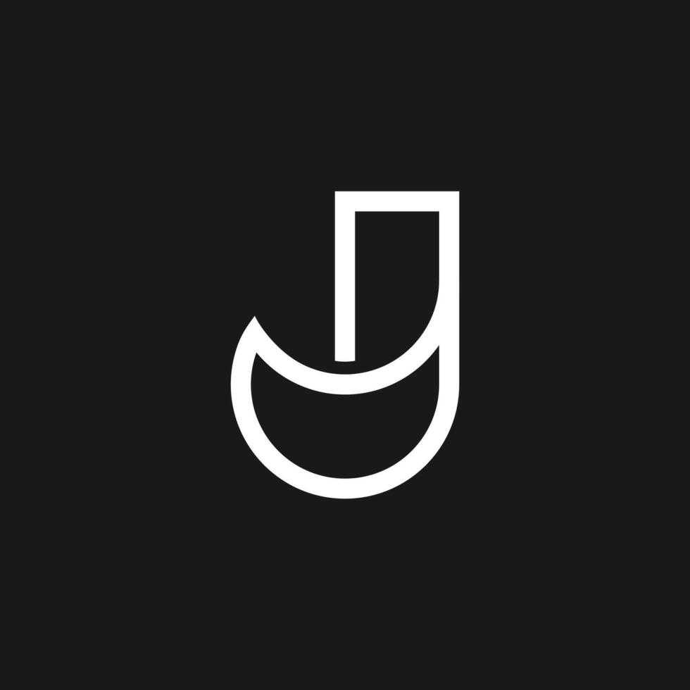 abstract letter J initial logo design template 35558070 Vector Art at Vecteezy