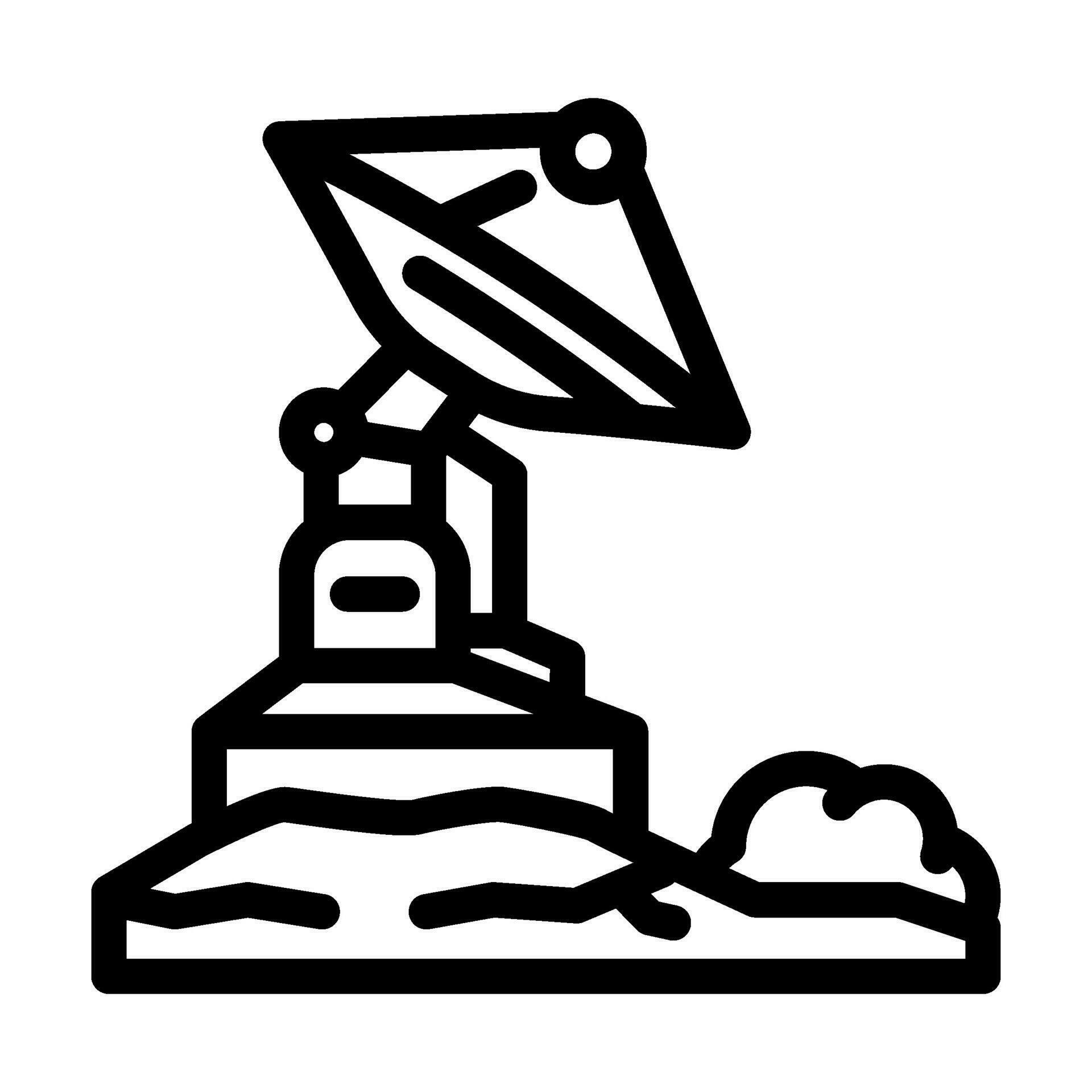 astrophysics space exploration line icon vector illustration 35558556 ... astrophysics space exploration line icon vector illustration 35558556 ...