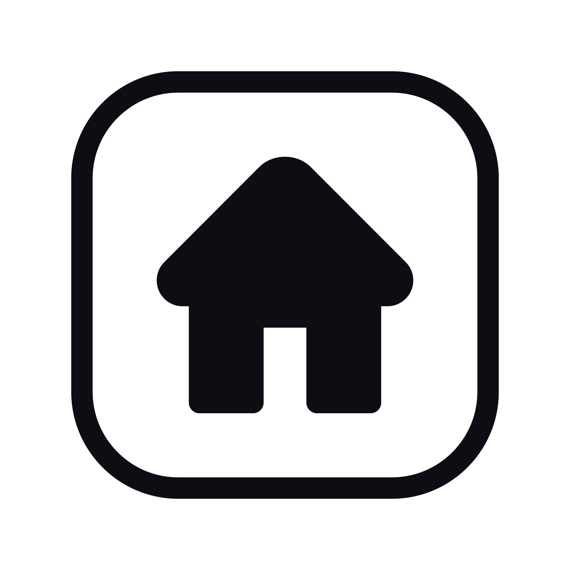 Home Page Icon - Website Navigation, Homepage Symbol Vector 35560800 Vector Art at Vecteezy