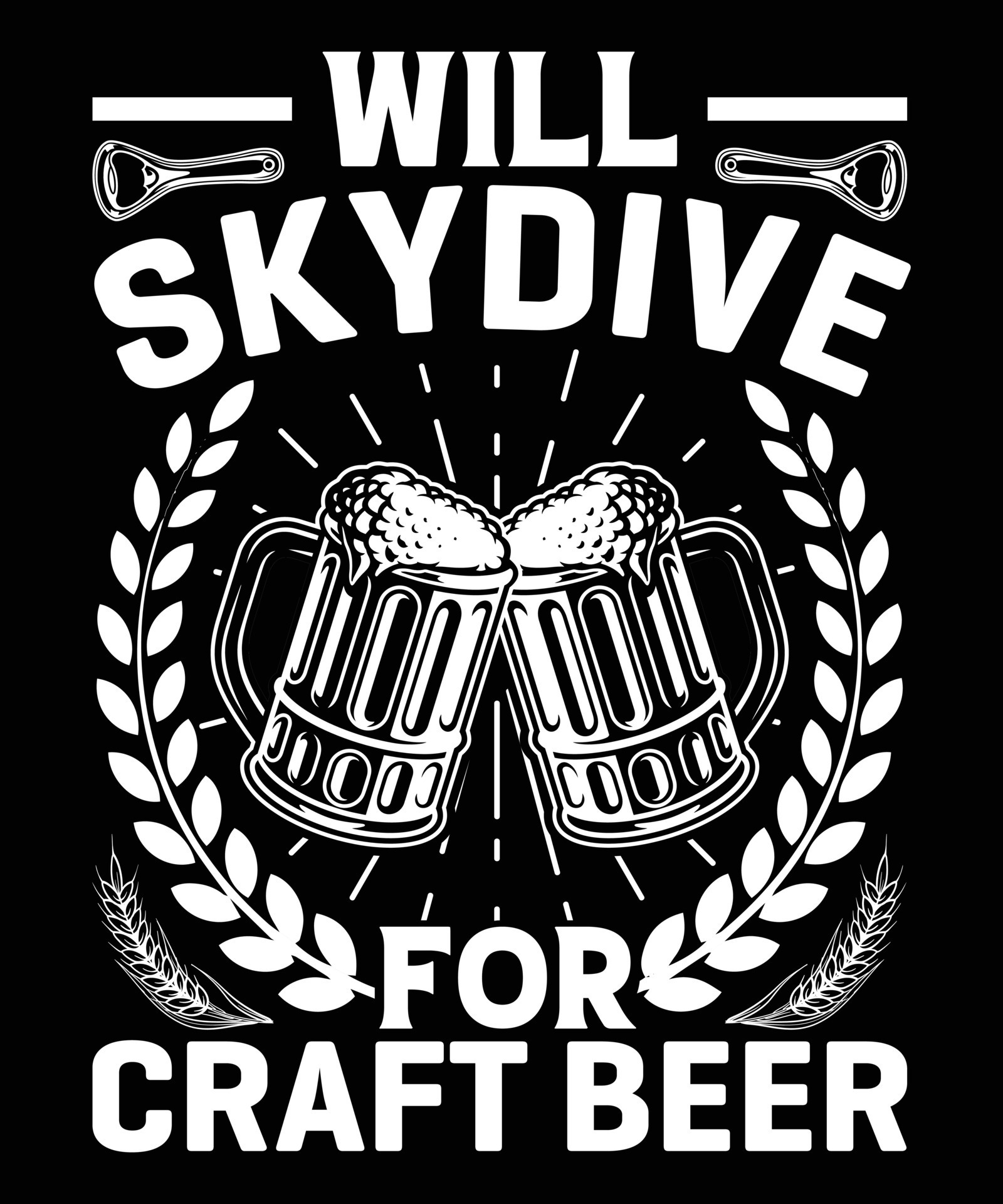 Craft Beer T Shirt Design 35562565 Vector Art At Vecteezy