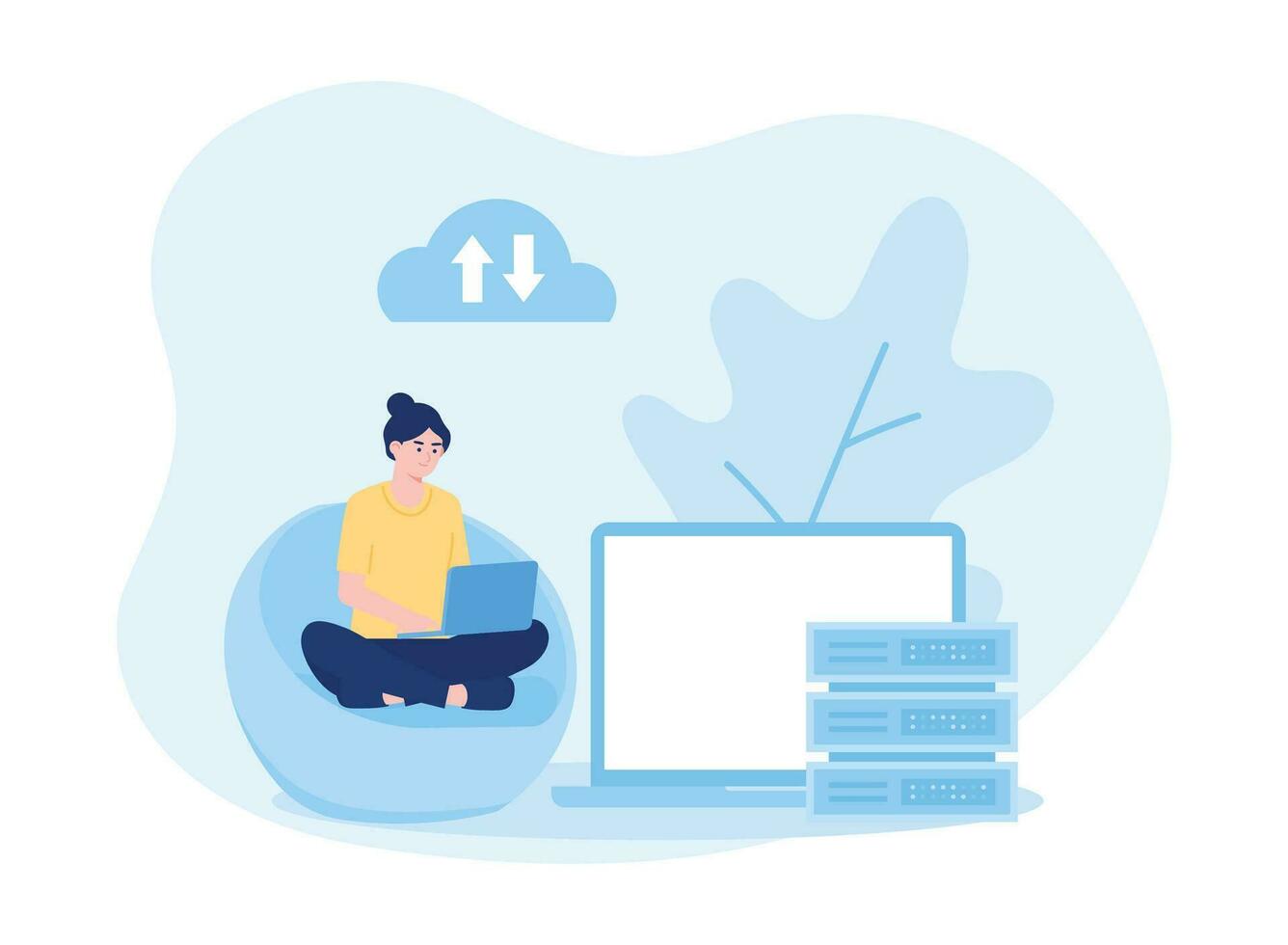 hosting technology server maintenance services, database storage ...