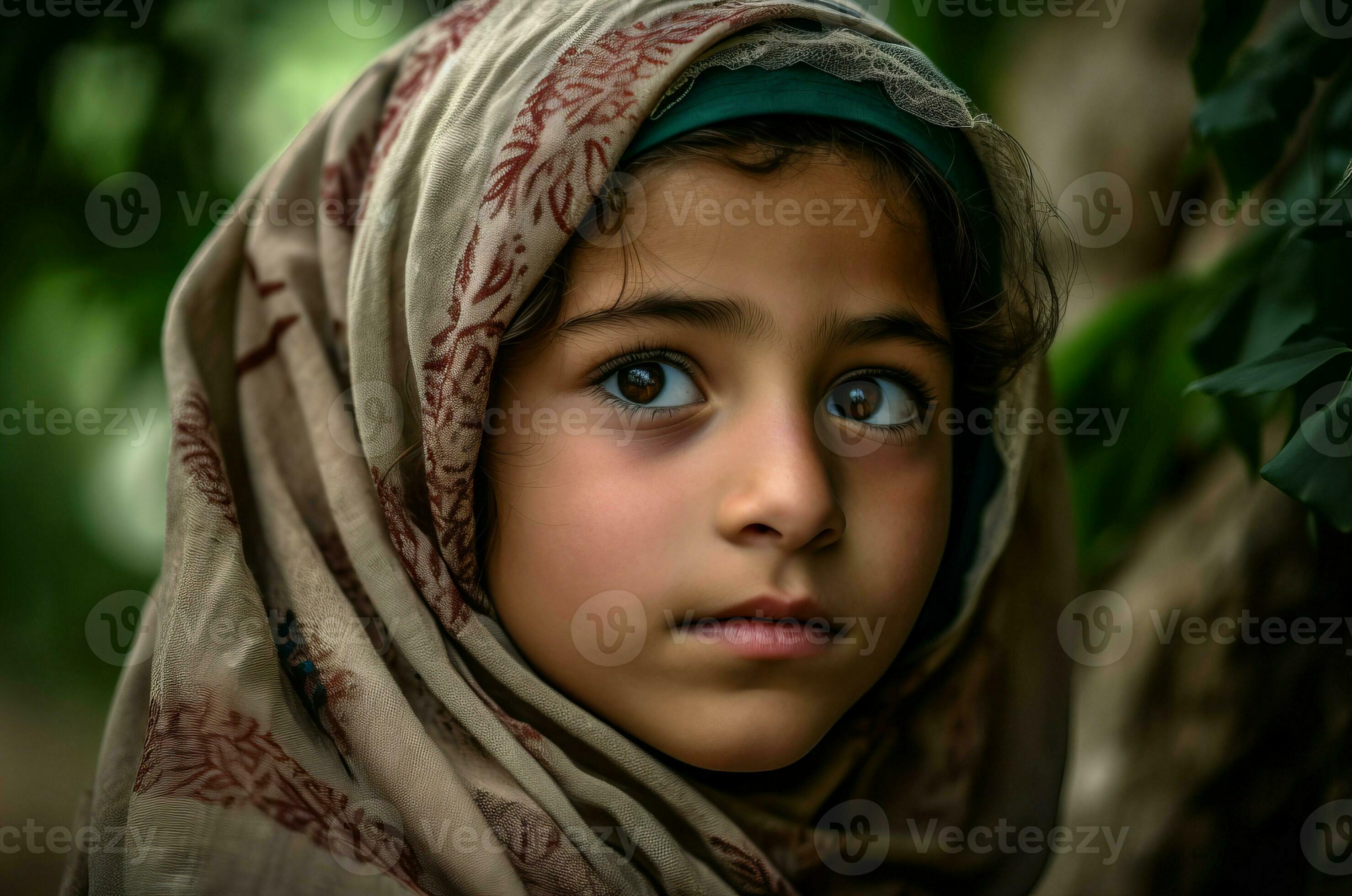 AI generated Small Arab child portrait. Generate ai 35566614 Stock Photo at Vecteezy