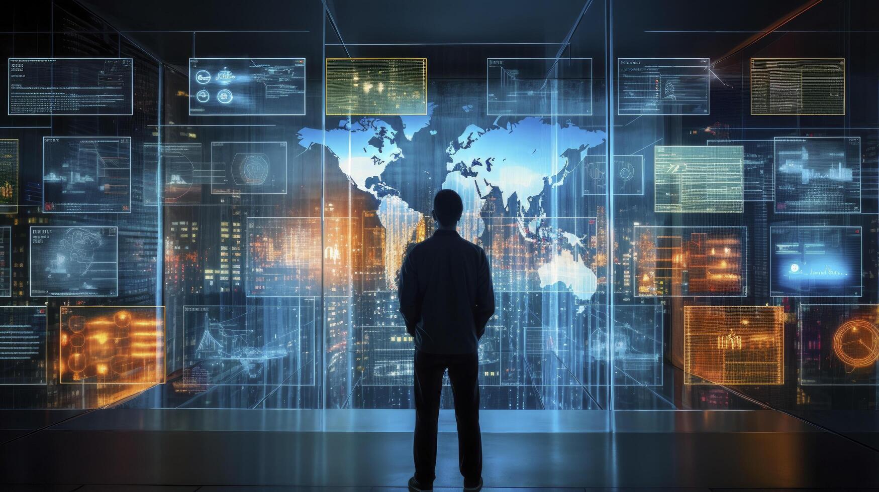 Ai Generated Guardian Of The Digital World Confronting Cyber Threats