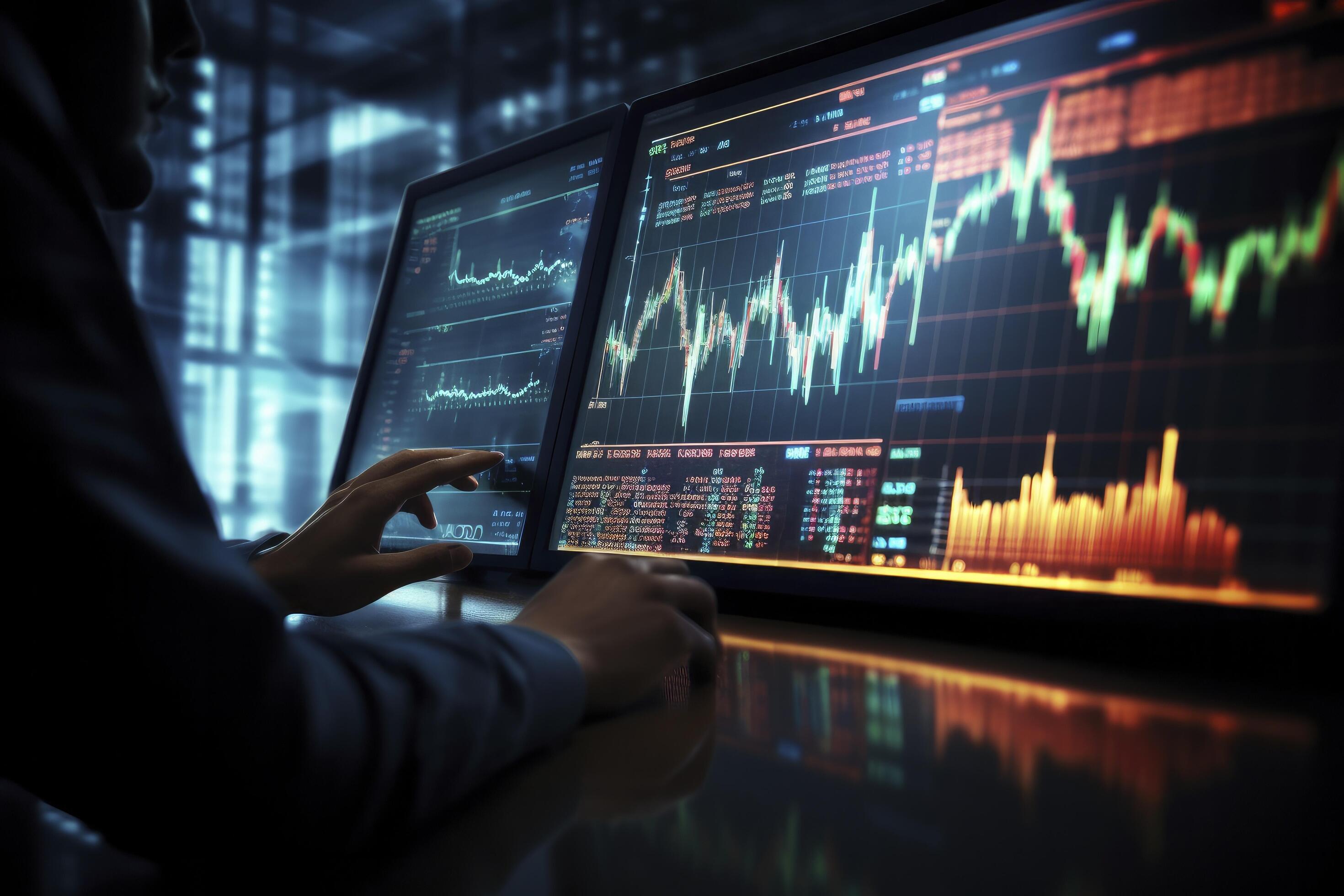 AI generated Stock market or forex trading graph. AI Generated 35574648 Stock Photo at Vecteezy