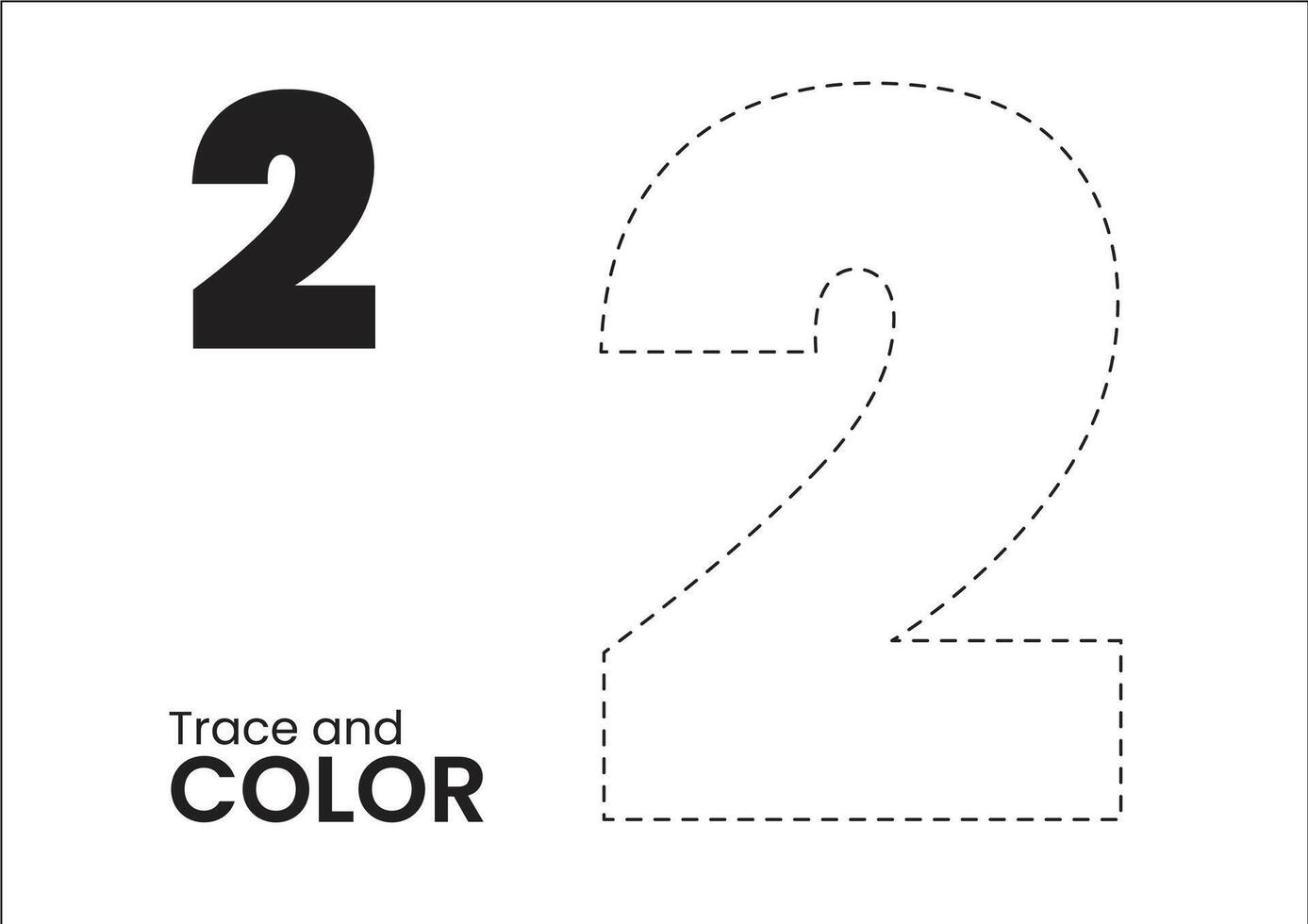 Numeric Marvels Trace and Color for Kids Playful Numbers 1-9 for ...