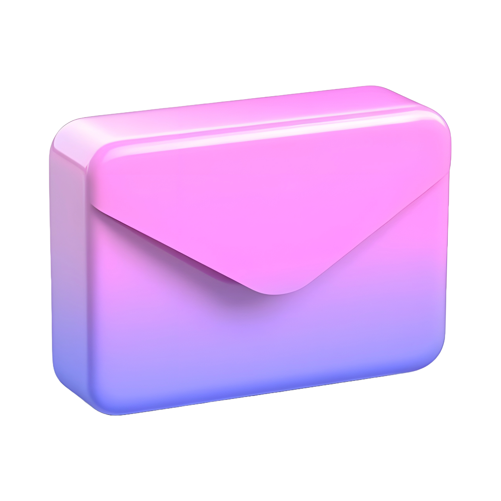 AI Generated 3D Rendering Of A Email Icon On Transparent Background ai-generated-3d-rendering-of-a-email-icon-on-transparent-background