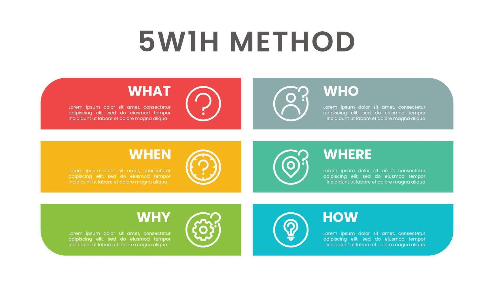 5W1H problem solving method infographic for slide presentation 35581043 ... 5W1H problem solving method infographic for slide presentation 35581043 ...