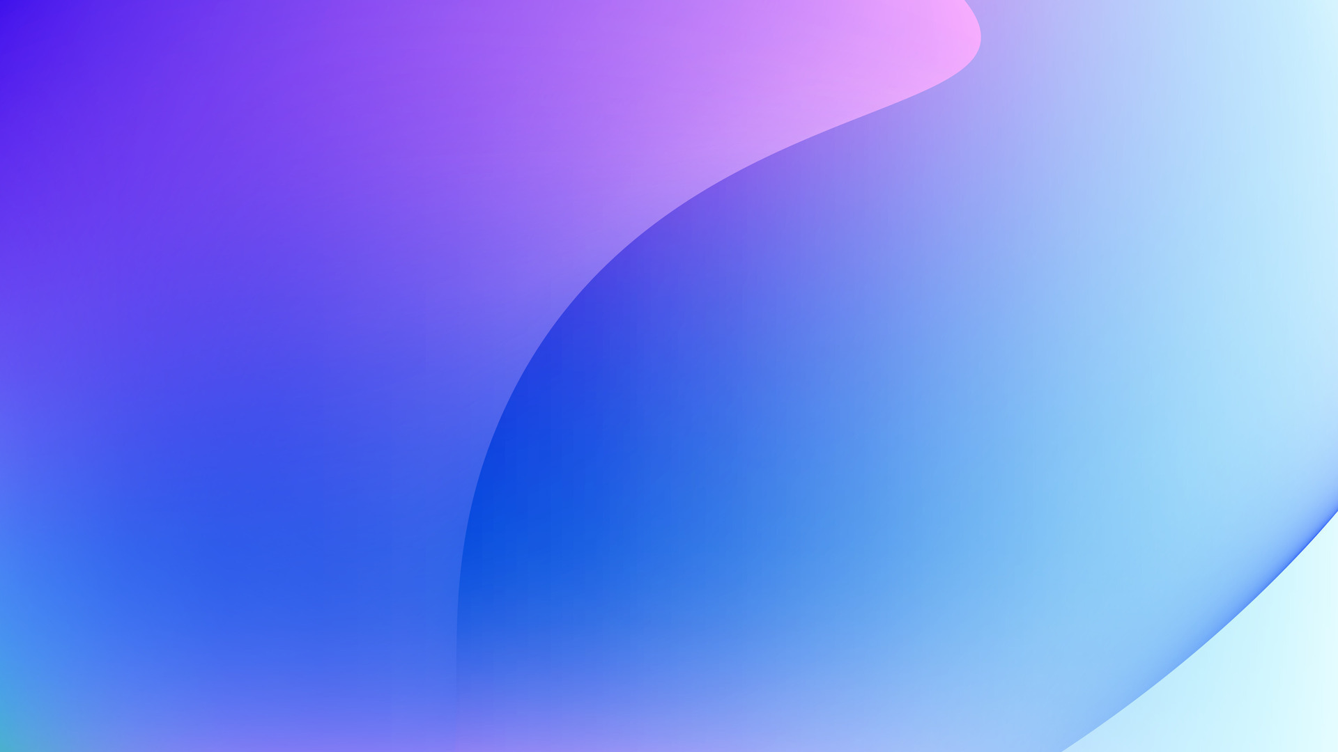 A tech gradient background featuring smooth curves in shades of blue ...