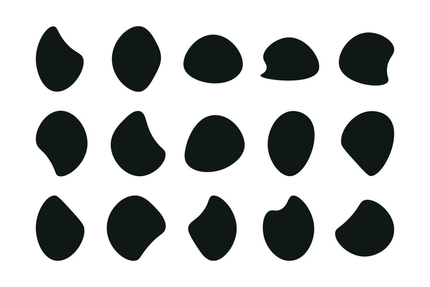 Random blob shapes. Organic blobs set. Rounded abstract organic shape ... Random blob shapes. Organic blobs set. Rounded abstract organic shape ...