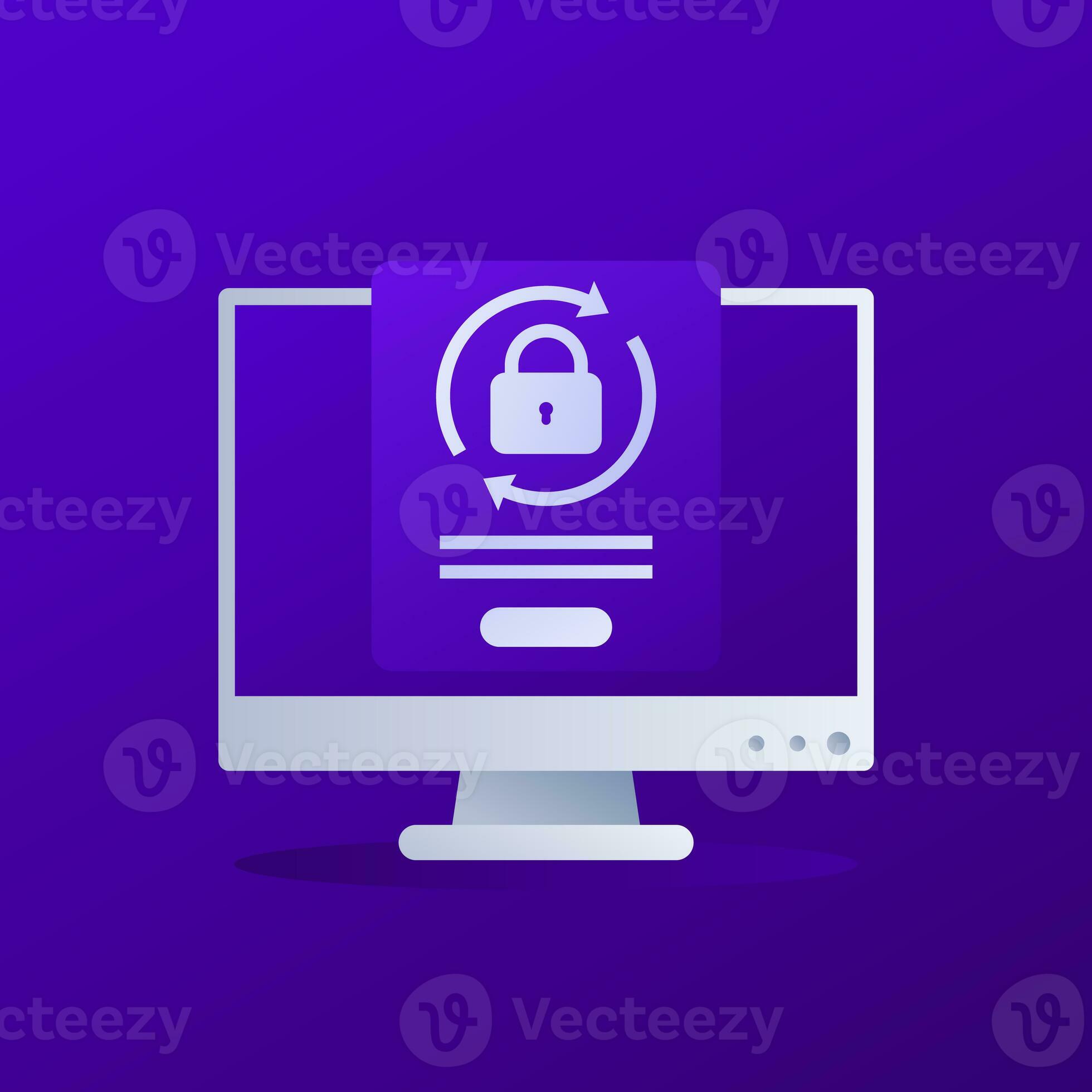 password reset vector icon for web 35588499 Stock Photo at Vecteezy