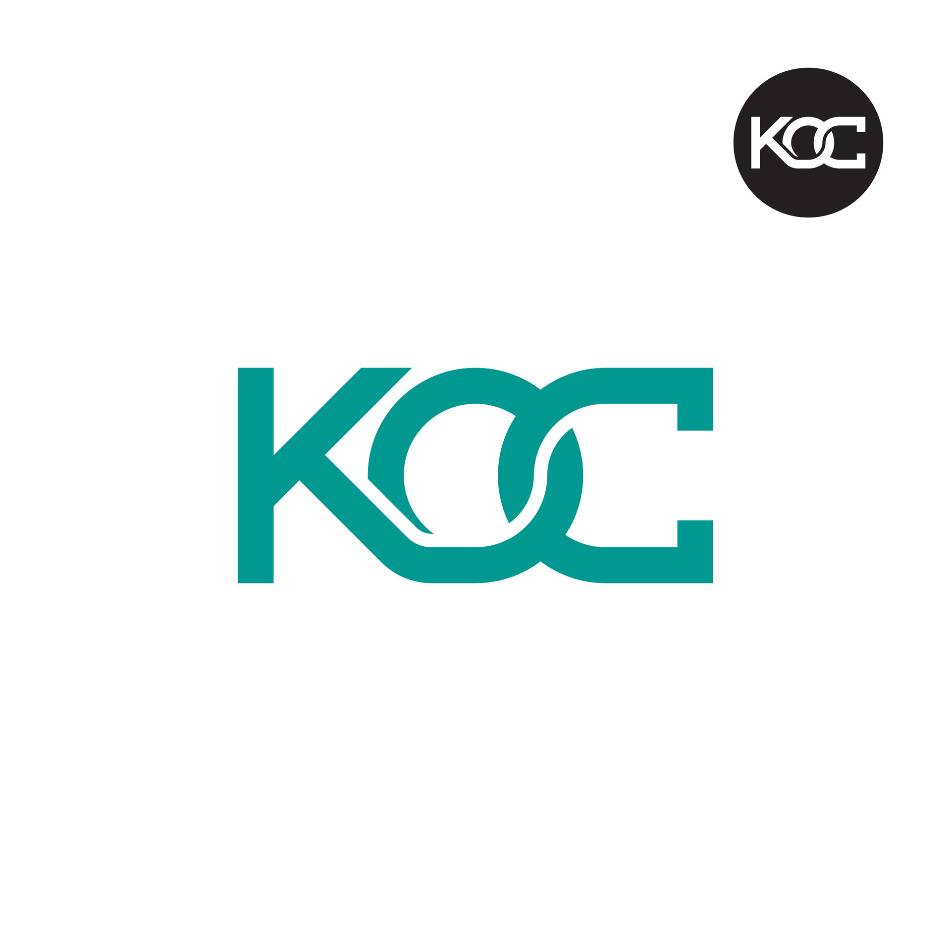 Letter KOC Monogram Logo Design 35589283 Vector Art at Vecteezy