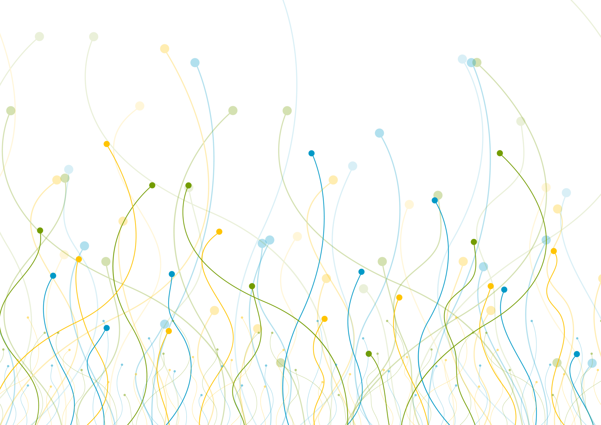 Colorful Wavy Lines Circuit Board Connection Background 35590962 Png