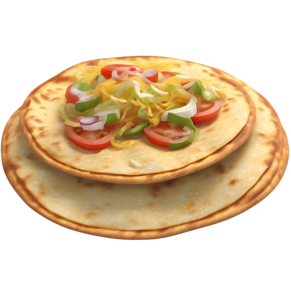 AI generated Close-up image of Tostadas food clipart. Ai-Generated ...