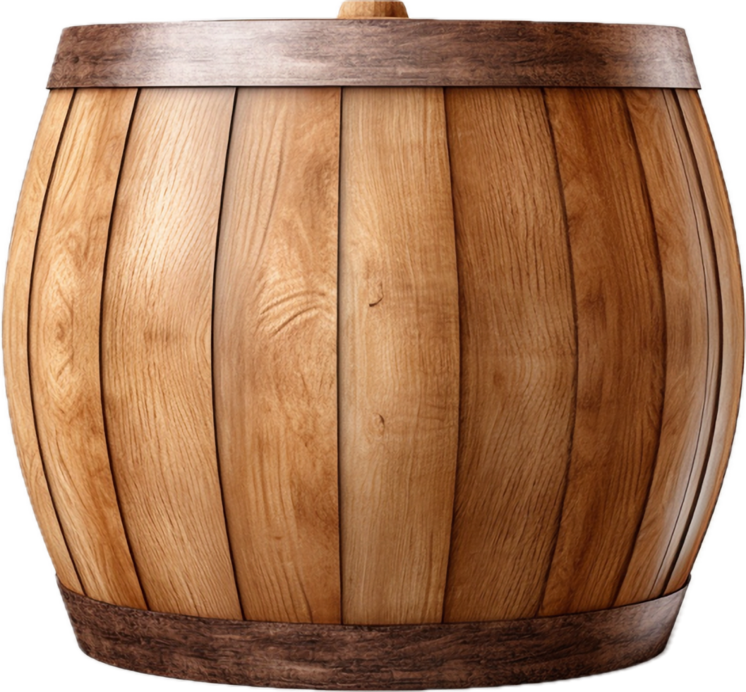 Ai Generated Wooden Oak Barrel Png 35594585 Png