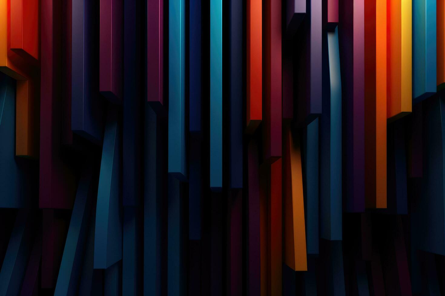 Ai Generated Abstract Modern Gradient Abstract Waves Background With Minimal Style Dynamic