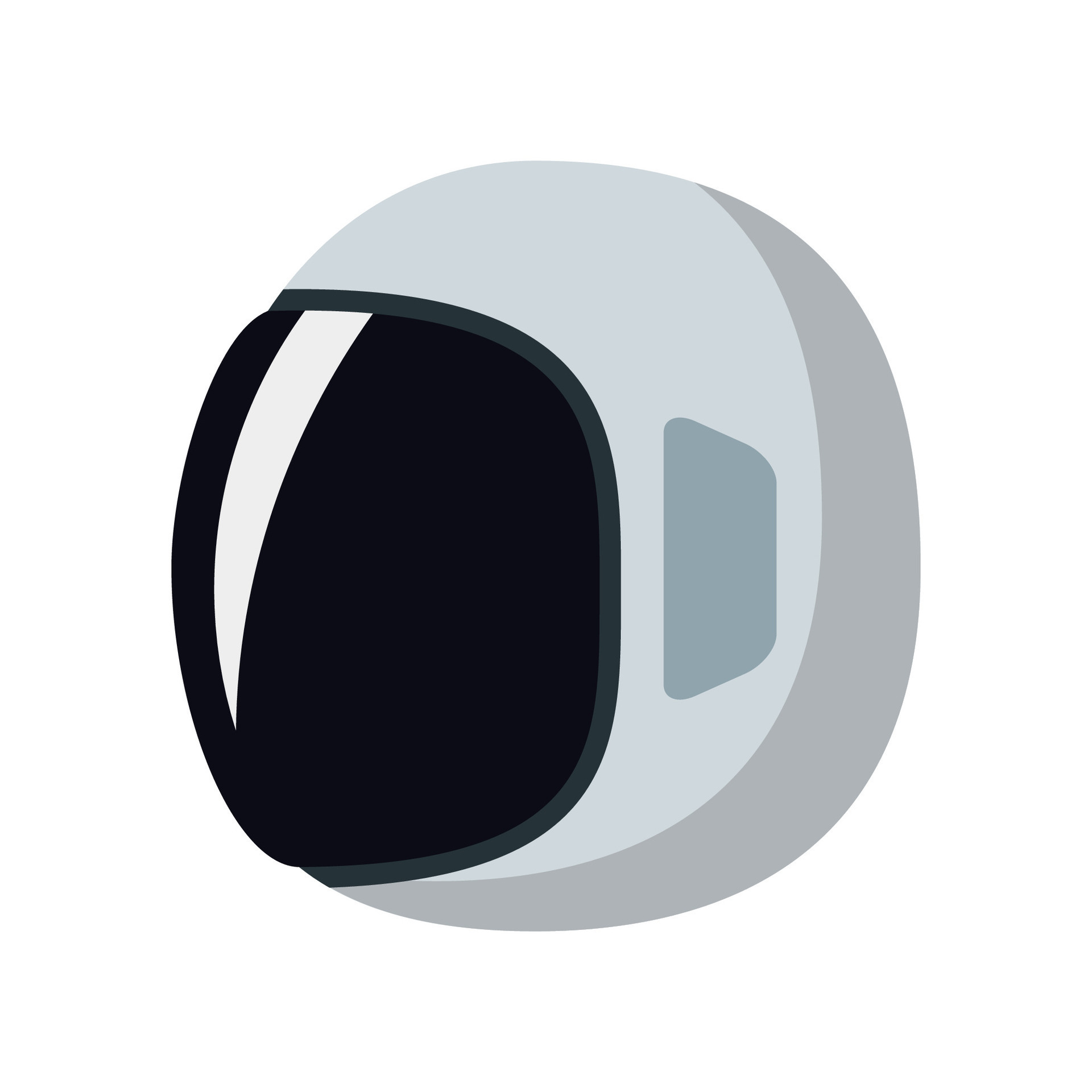 Vector astronaut space helmet icon sign 35620350 Vector Art at Vecteezy