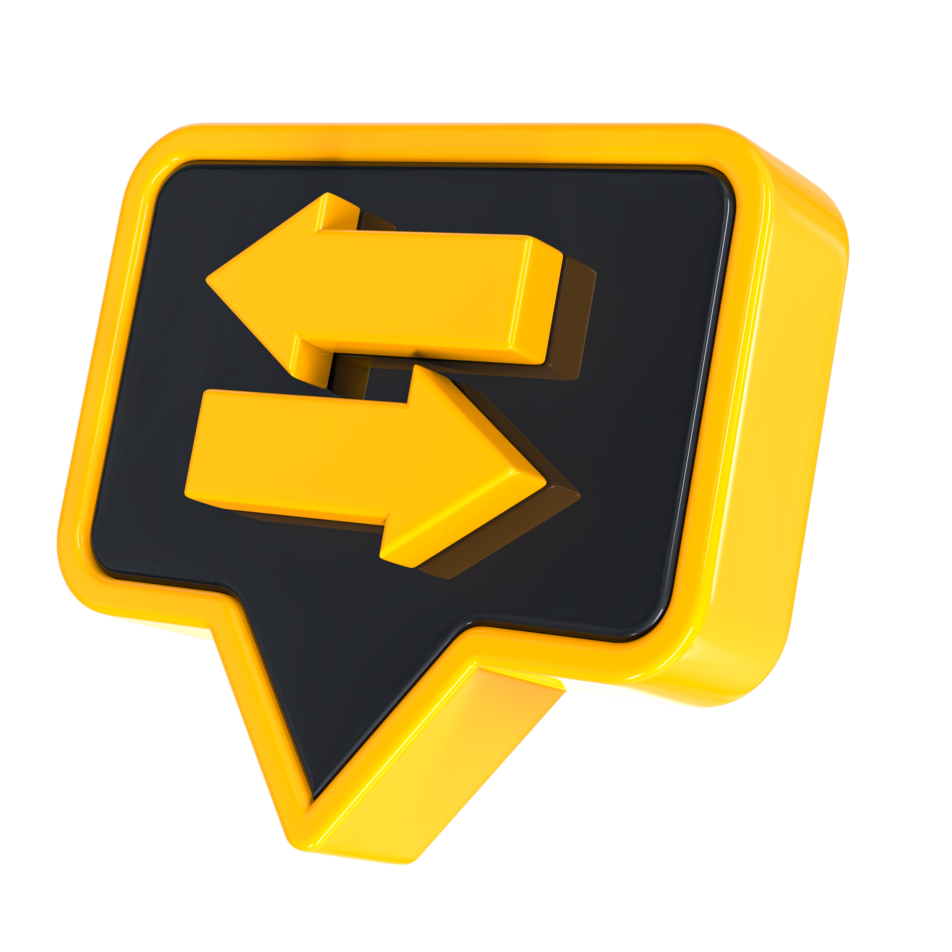 Yellow Arrow Sign With Two Arrows On It 35621542 PNG yellow-arrow-sign-with-two-arrows-on-it-35621542-png