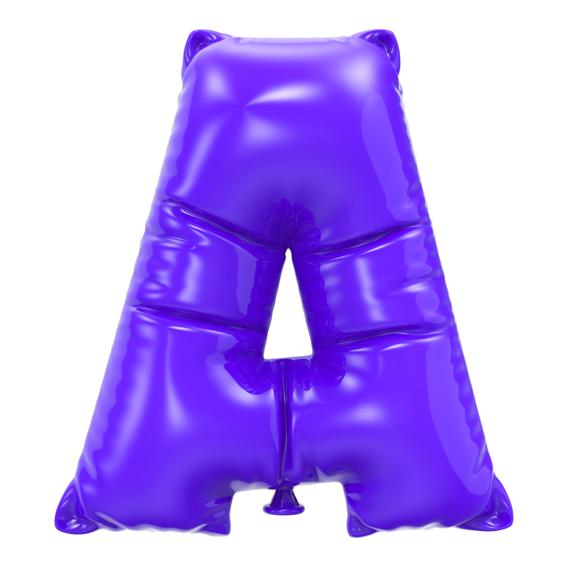 A Font Balloon 3D Rendering 35621564 PNG