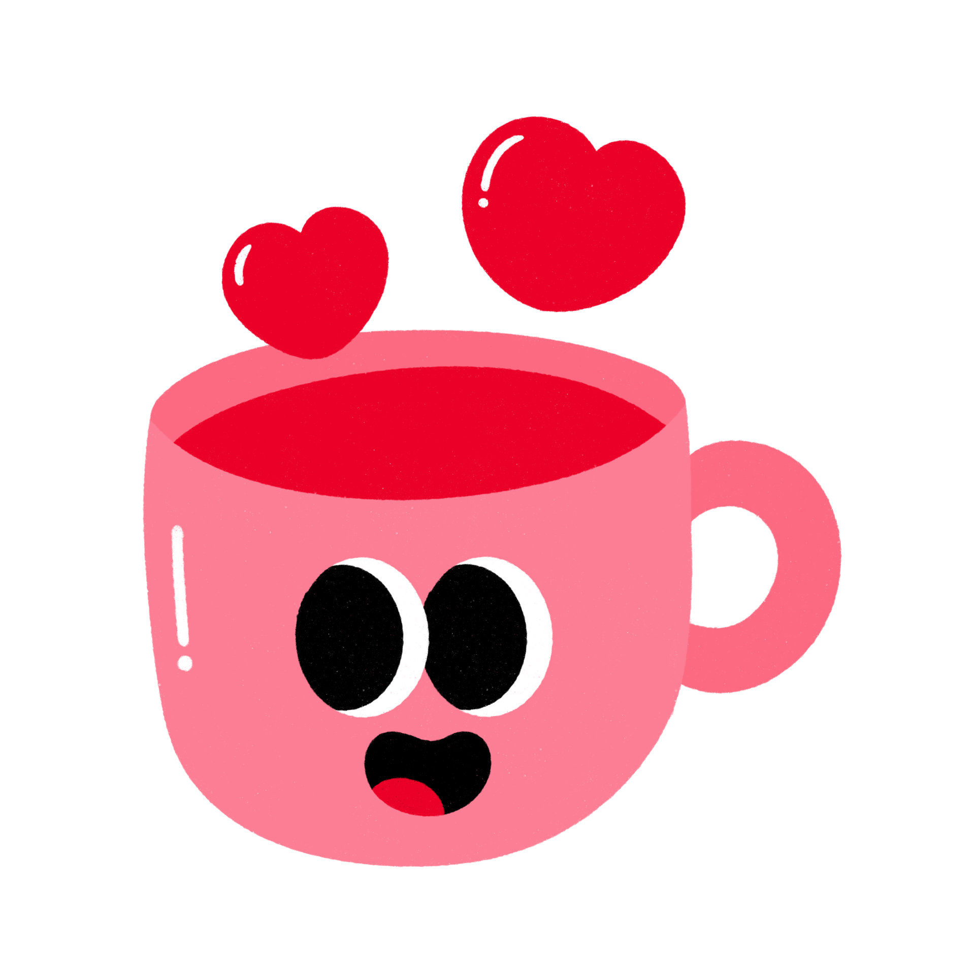 Happy valentines day coffee cup heart love cartoon icon. 35623325 PNG Happy valentines day coffee cup heart love cartoon icon. 35623325 PNG