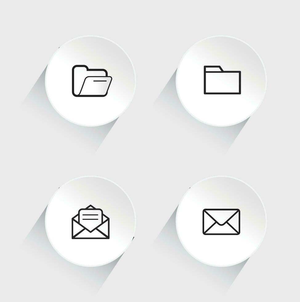 Contact Us Icon Vector Communication Icon Set 35625706 Vector Art At Vecteezy