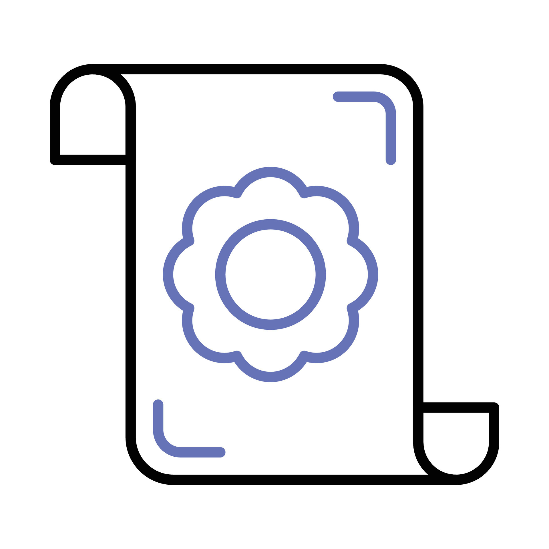 Trendy flat vector of graphic design file isolated on white background ...