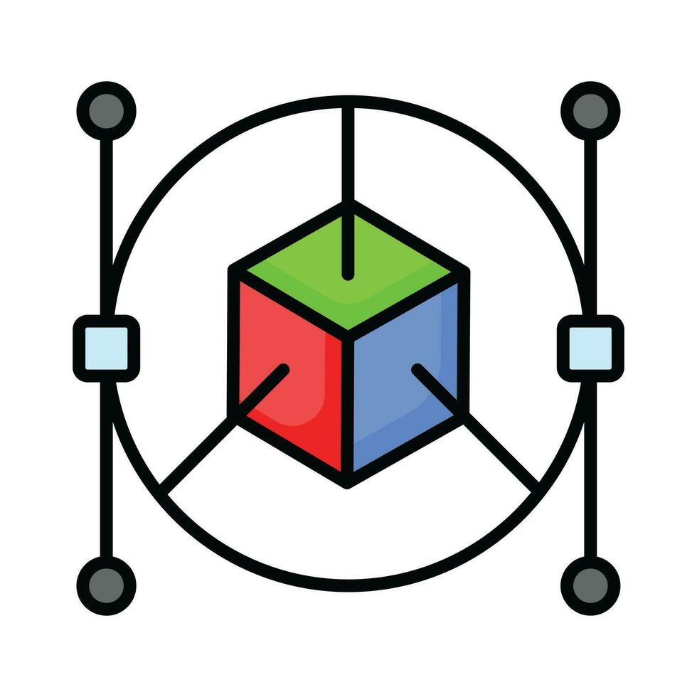 Hypercube Vector Art Icons And Graphics For Free Download 2088