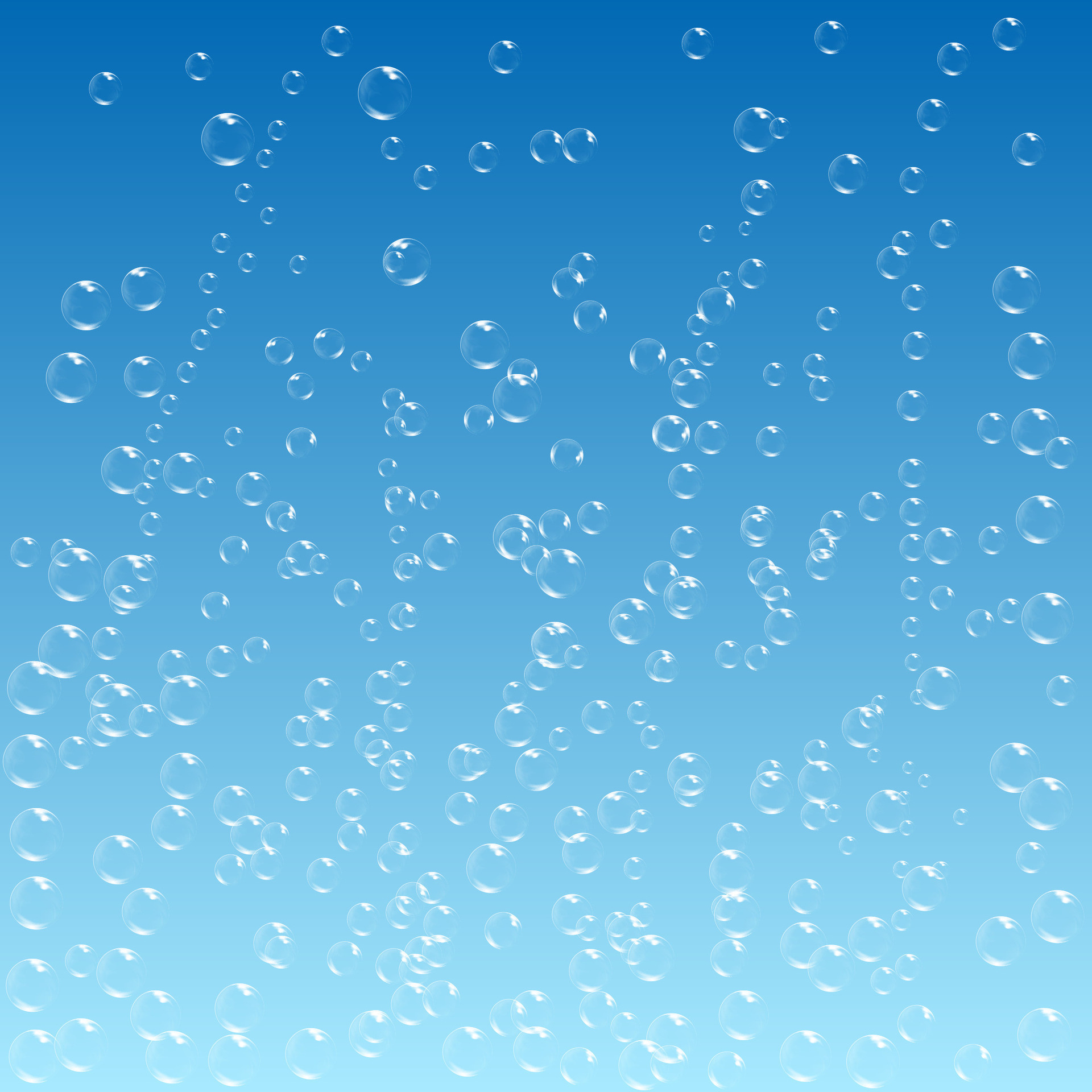 Water bubbles pattern on blue background. Vector illustration. 35640440 ...