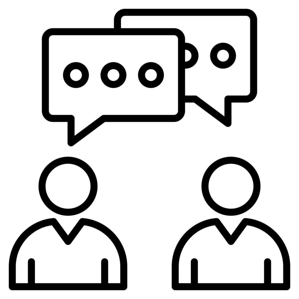Communication Skills Icon line vector illustration 35641940 Vector Art ... Communication Skills Icon line vector illustration 35641940 Vector Art ...