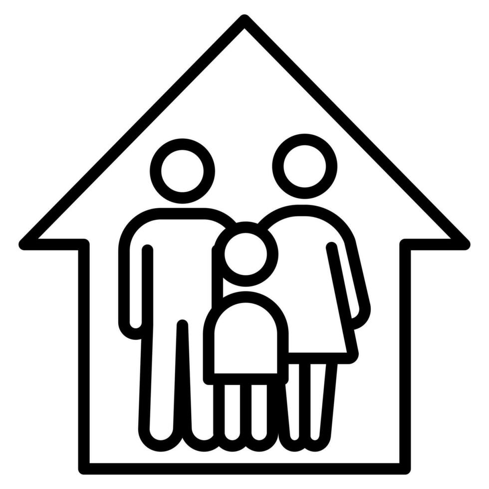 Community Builder Icon line vector illustration 35641974 Vector Art at ...