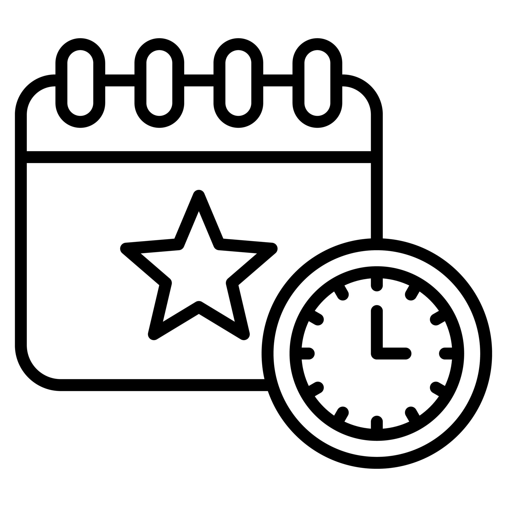 Event Planning Icon line vector illustration 35641996 Vector Art at ...