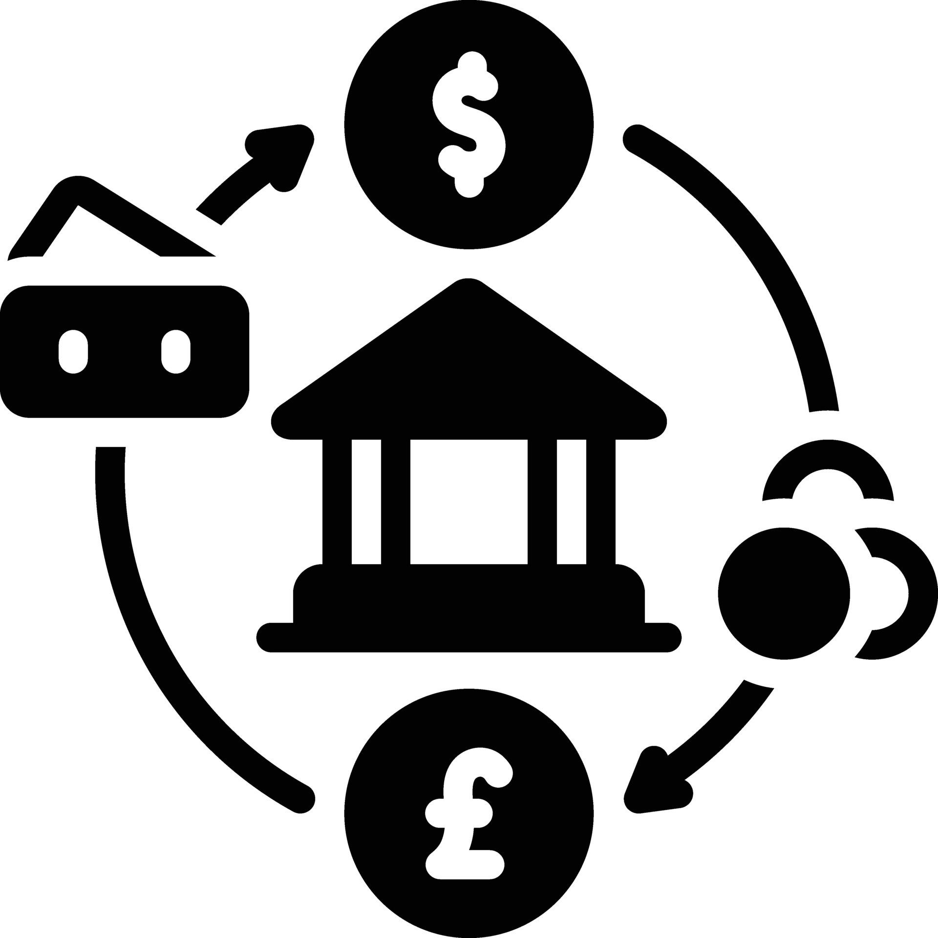 Solid icon for concluded 35643174 Vector Art at Vecteezy