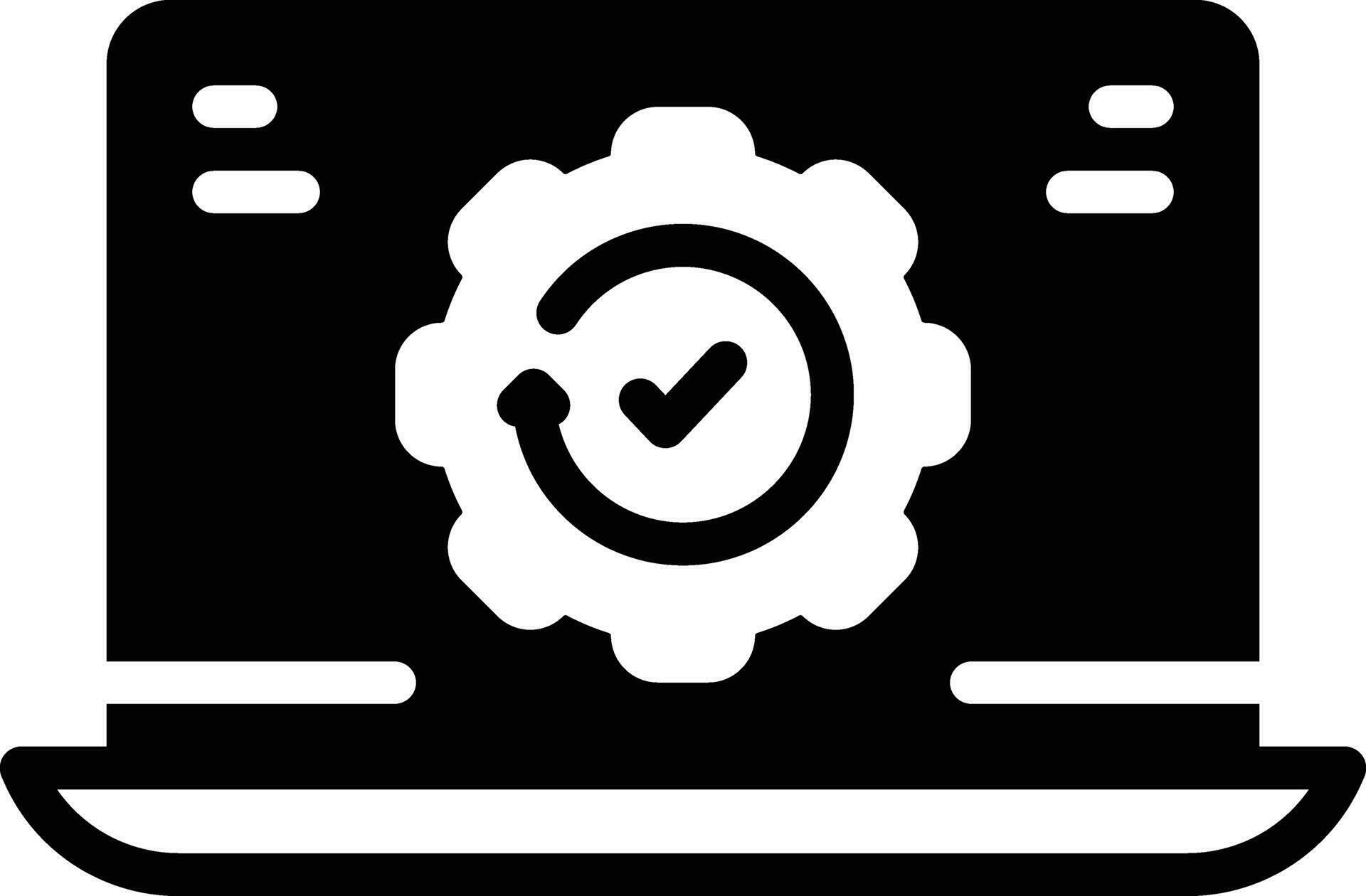 Solid icon for version 35645191 Vector Art at Vecteezy